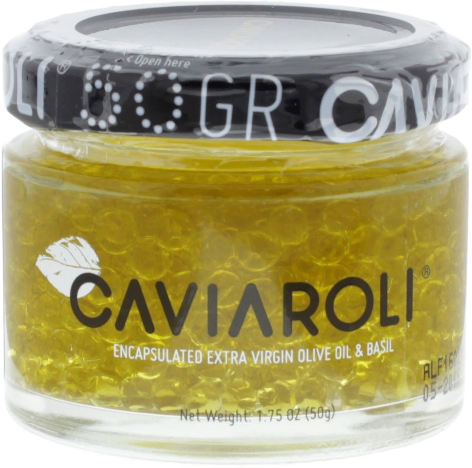 Caviaroli Encapsulated Olive Oil & Basil Bursting Pearls - Shop Oils at ...