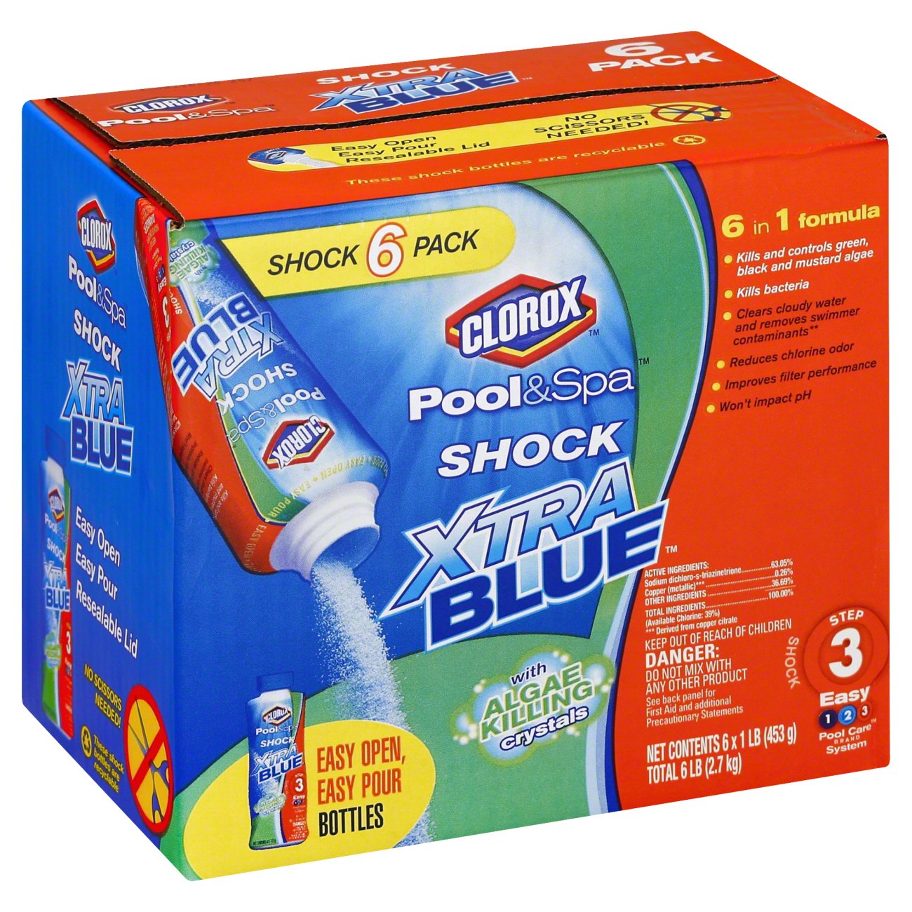 Clorox Pool & Spa Shock Xtra Blue - Shop Pool maintenance at H-E-B