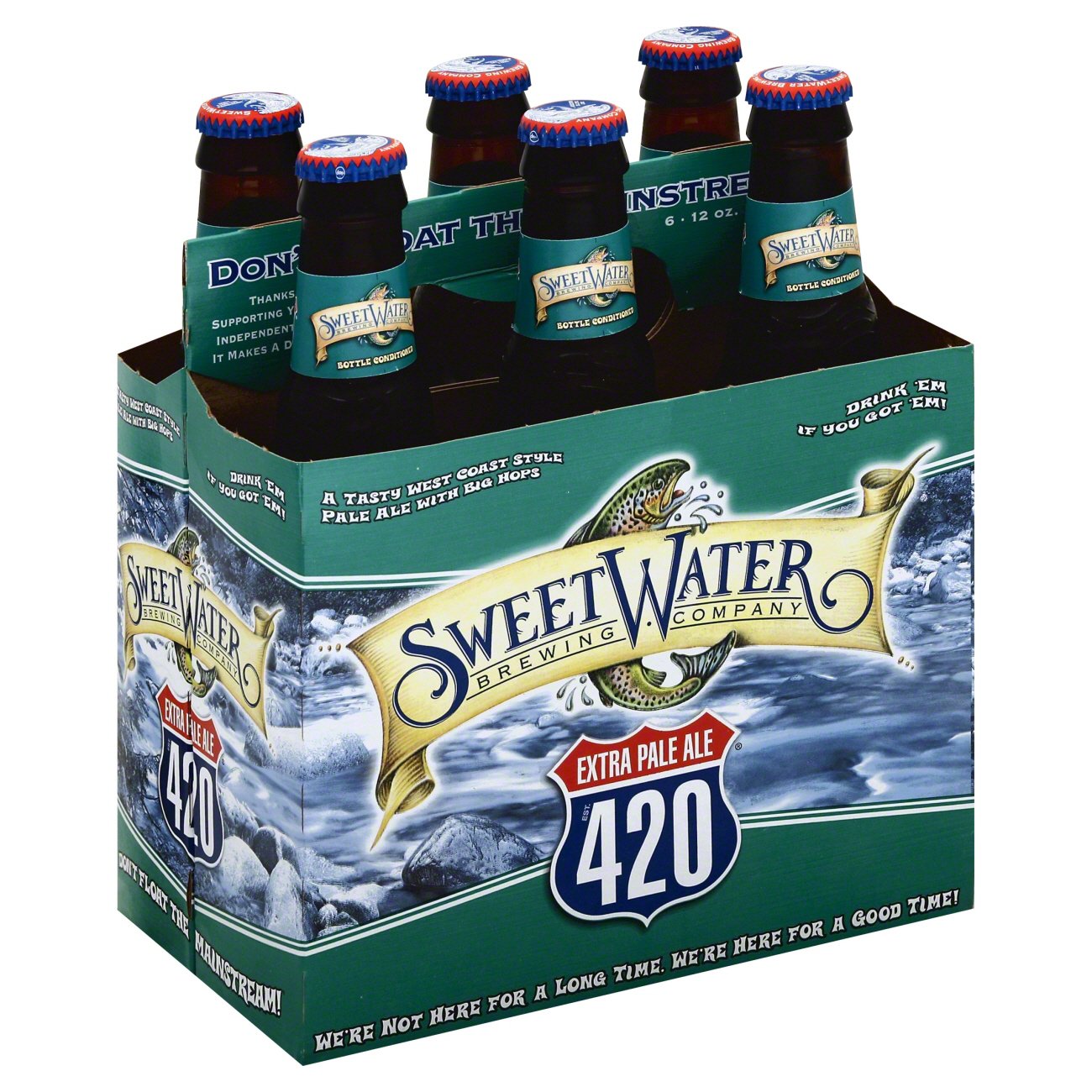 SweetWater 420 Pale Ale Beer 12 oz Bottles - Shop Beer at H-E-B