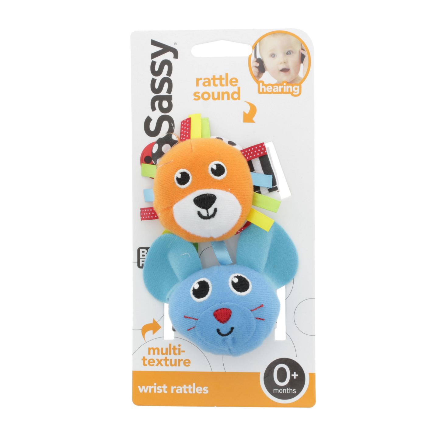 Sassy Wrist Rattles, Assorted Colors - Shop Baby Toys at H-E-B
