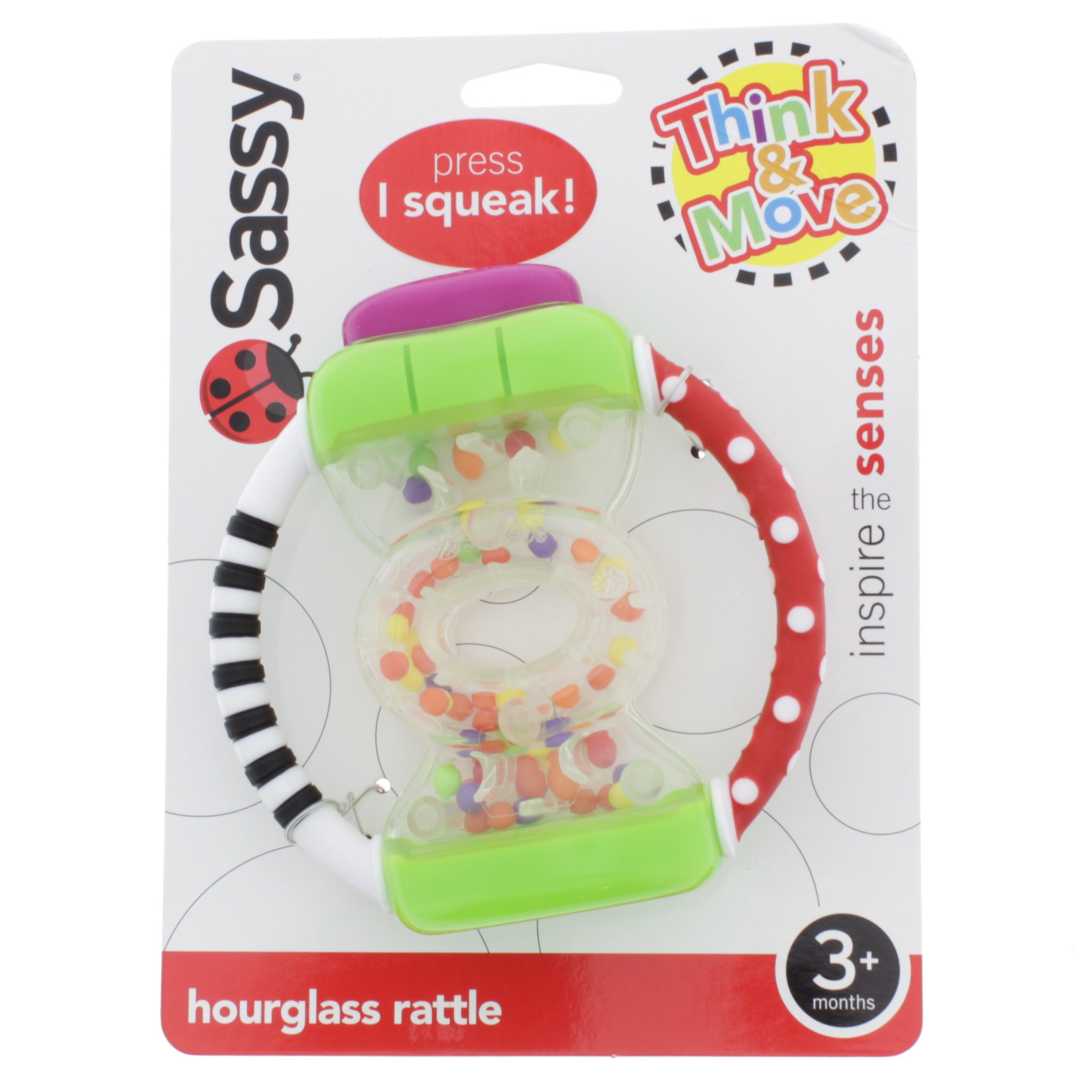 Sassy Hour Glass Baby Rattle - Shop Baby toys at H-E-B