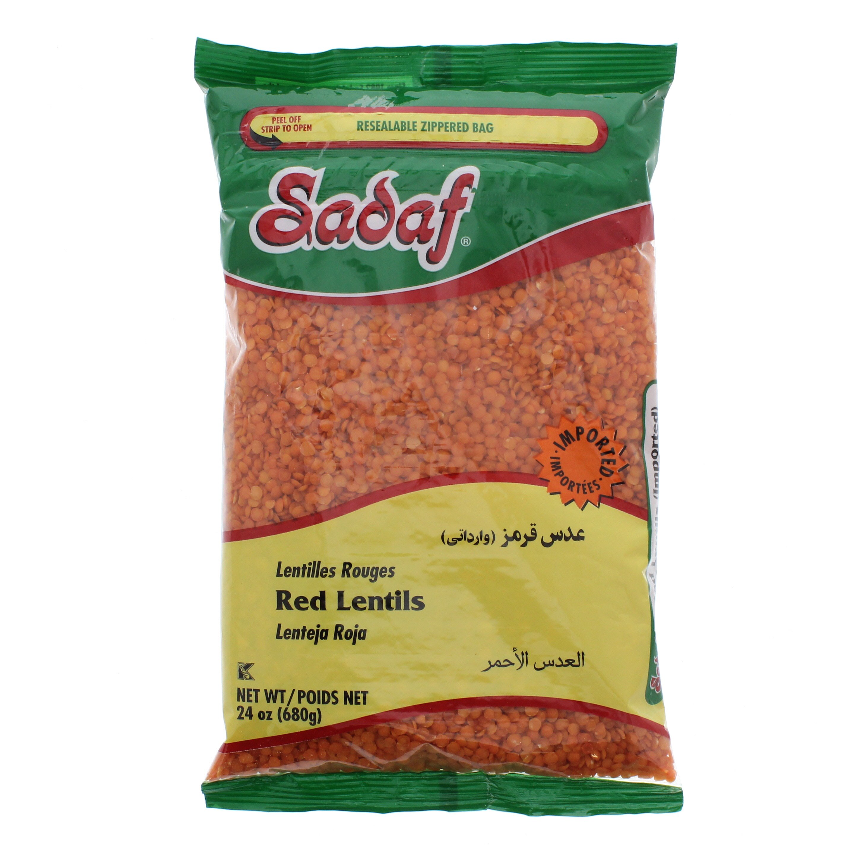 Sadaf Red Lentils - Shop Beans & legumes at H-E-B