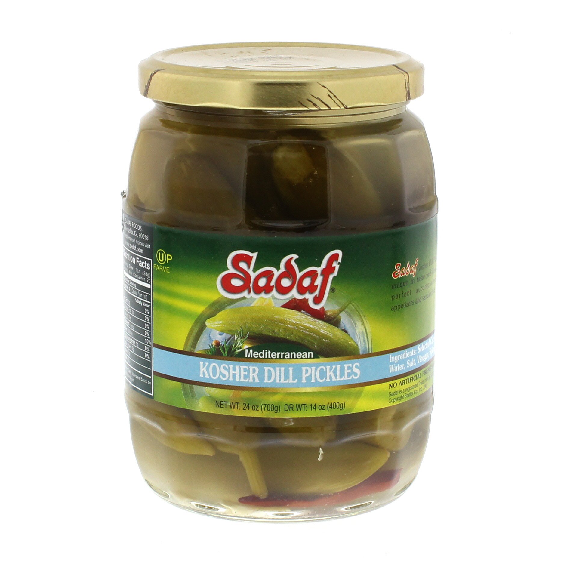 Sadaf Mediterranean Kosher Dill Pickles - Shop Canned & Dried Food at H-E-B