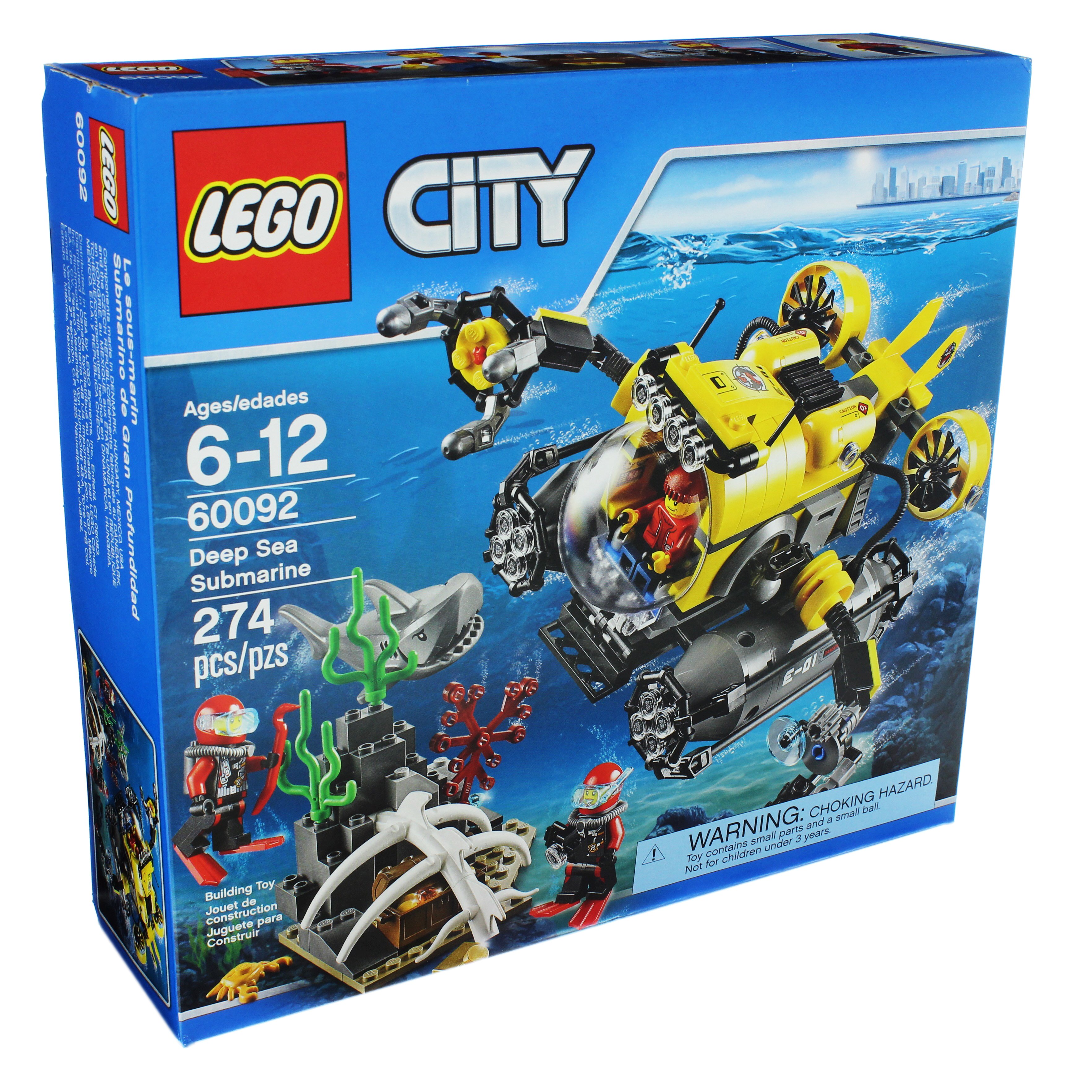 LEGO City Deep Sea Submarine - Shop Lego & building blocks at H-E-B