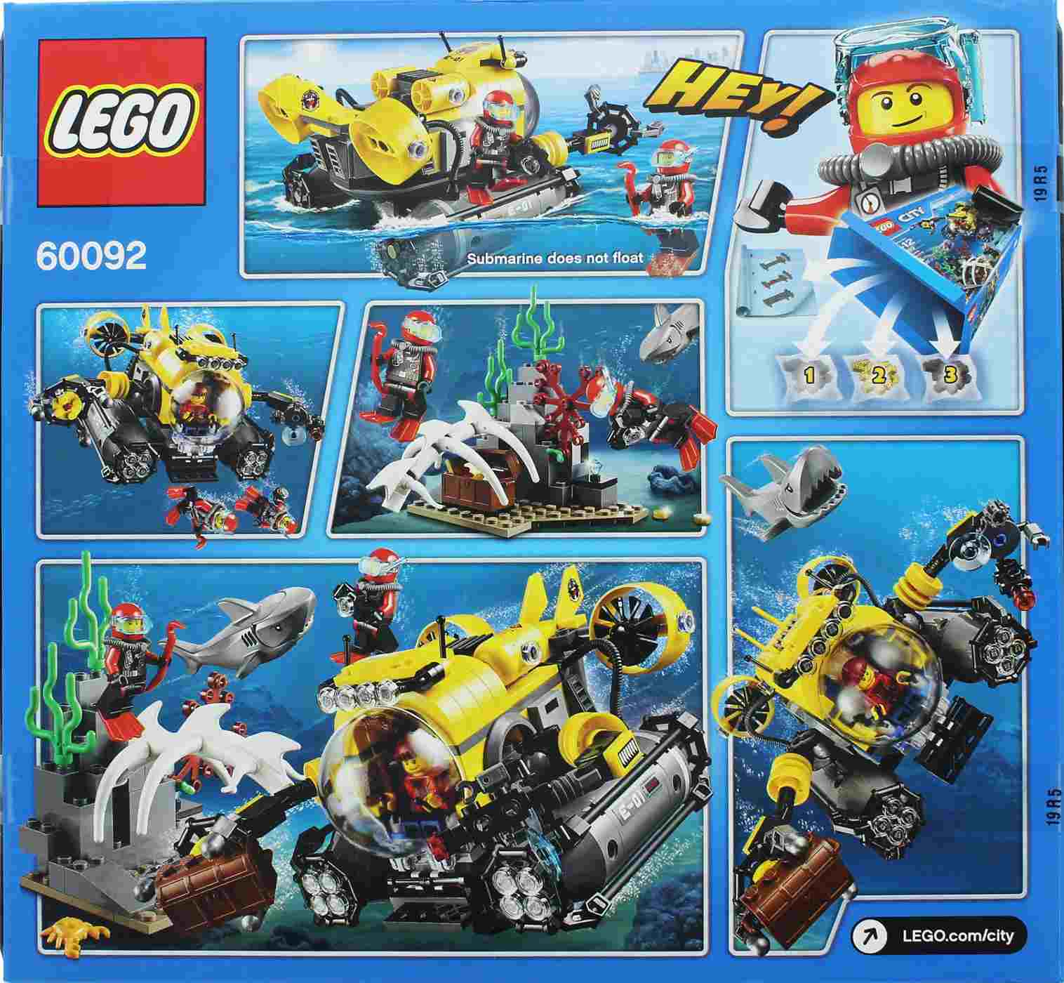 LEGO City Deep Sea Submarine - Shop at H-E-B