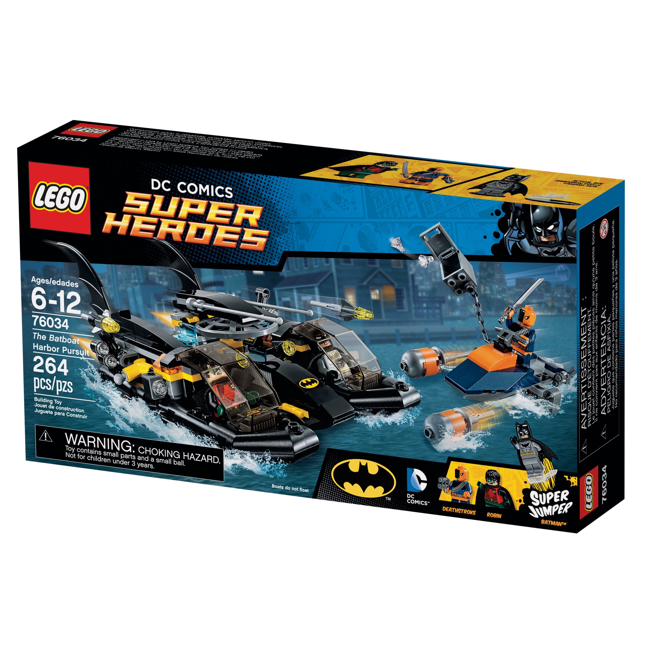 LEGO DC Comics Super Heroes The Batboat Harbor Pursuit - Shop at H-E-B