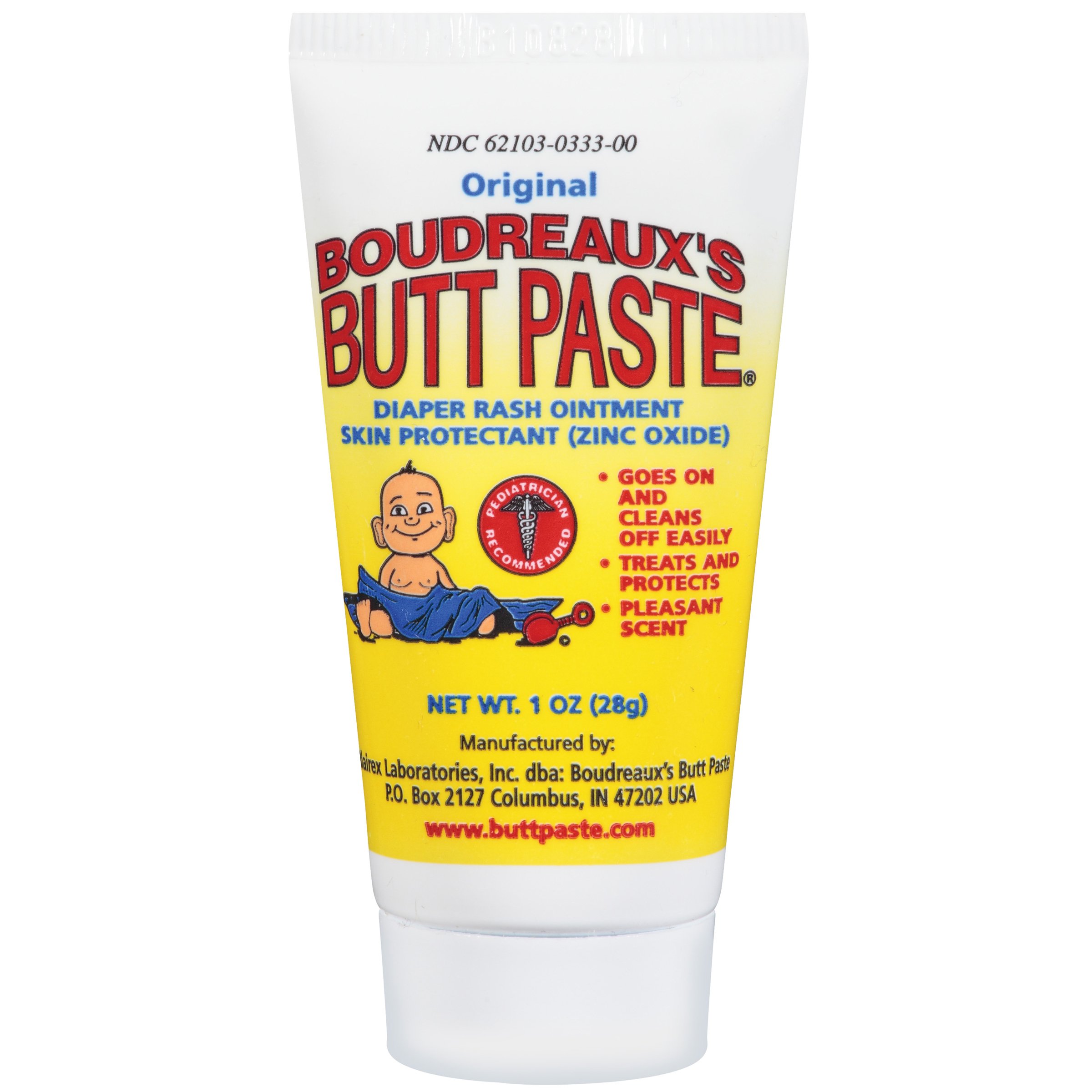 Boudreaux's Butt Paste Original Diaper Rash Ointment - Shop Lotion ...