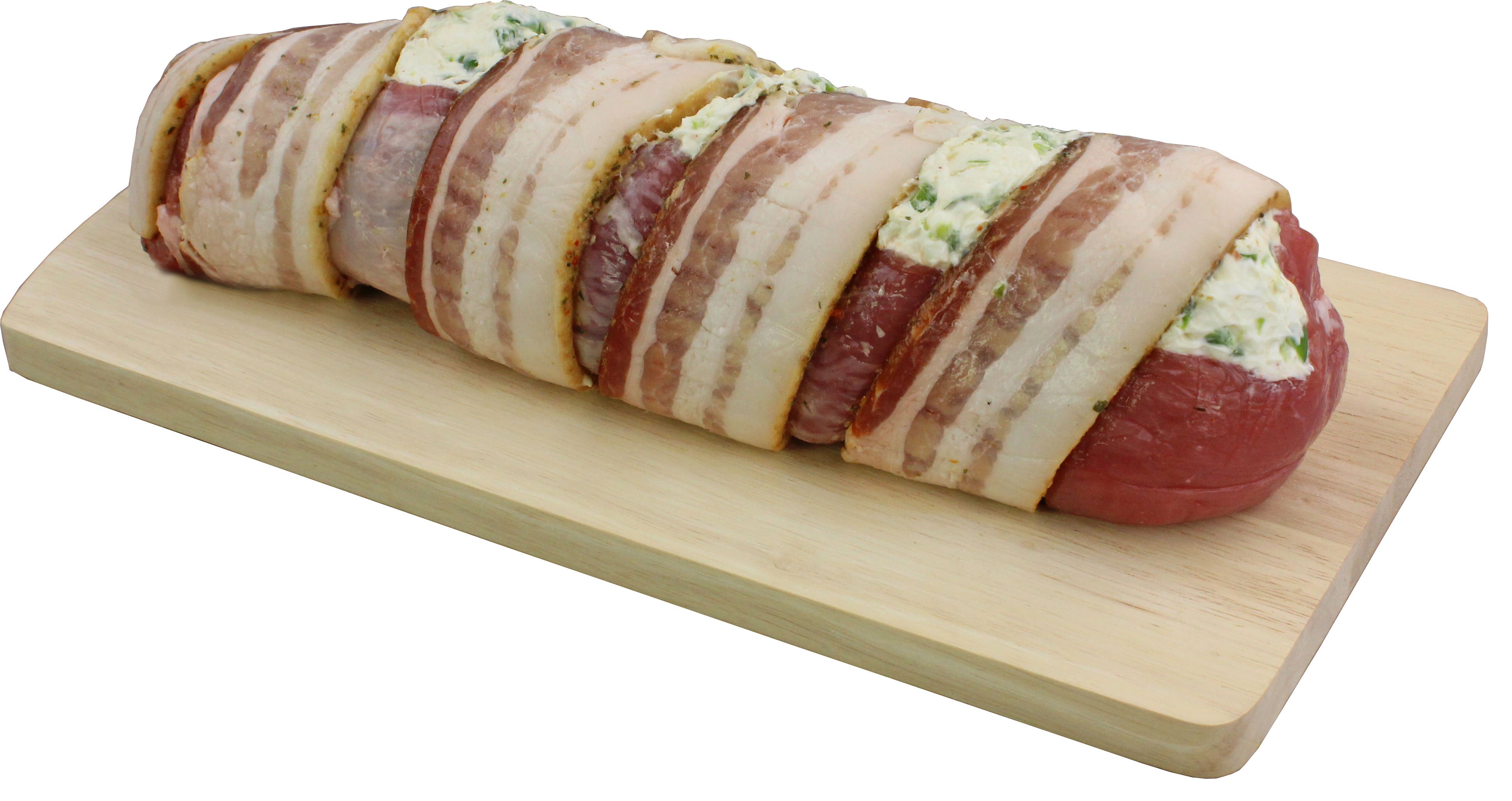 Central Market Bacon-Wrapped Jalapeno Cheese Stuffed Pork Tenderloin ...