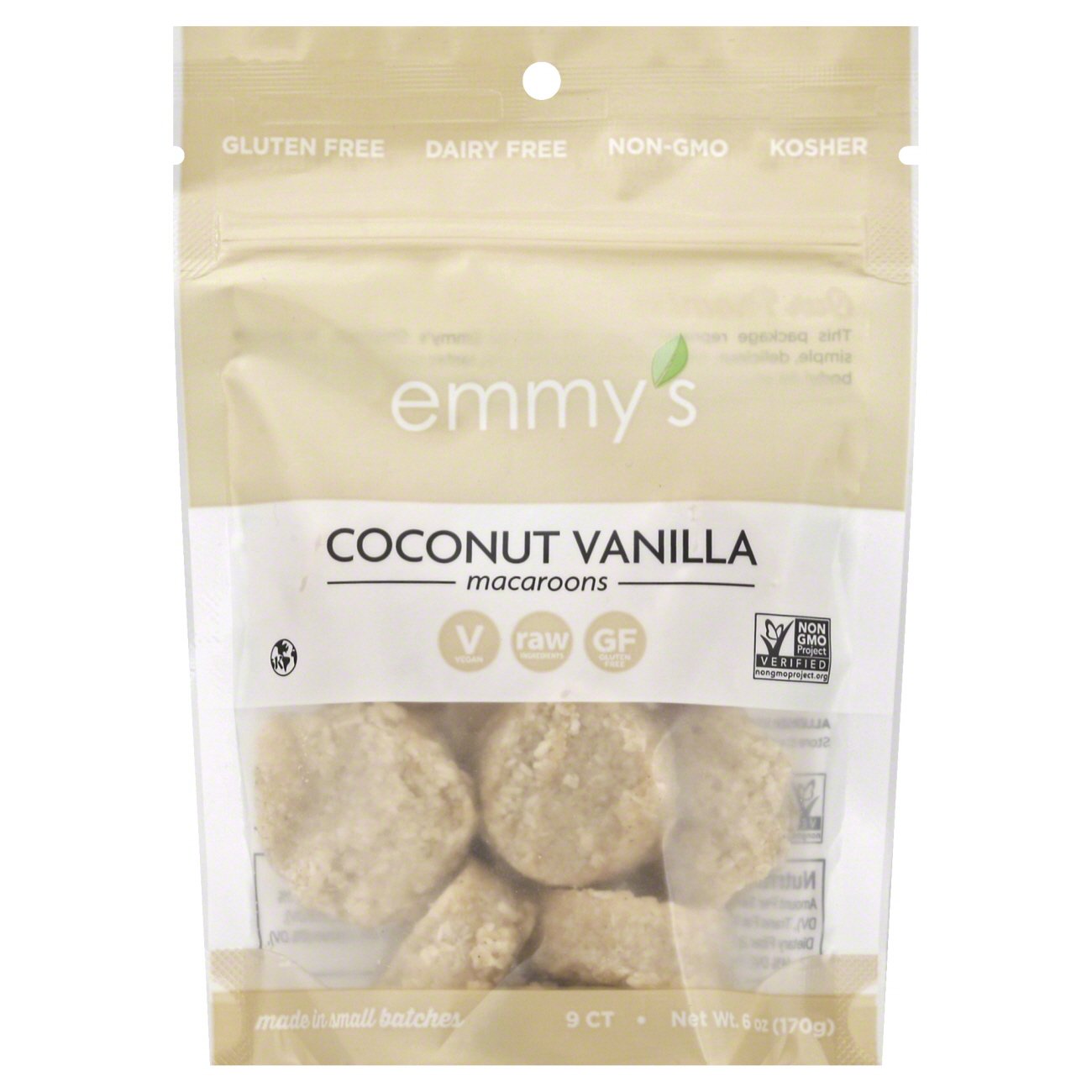 Emmy's Coconut Vanilla Macaroons - Shop Snacks & Candy at H-E-B