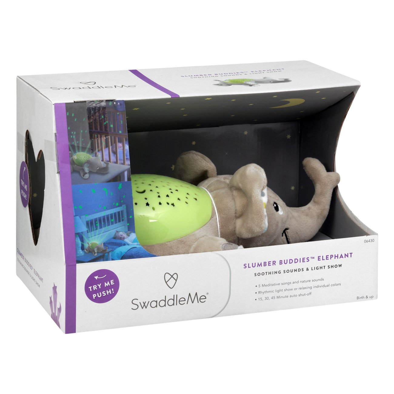 Summer Infant Slumber Buddies Elephant - Shop Nursery & Kids' Room at H-E-B