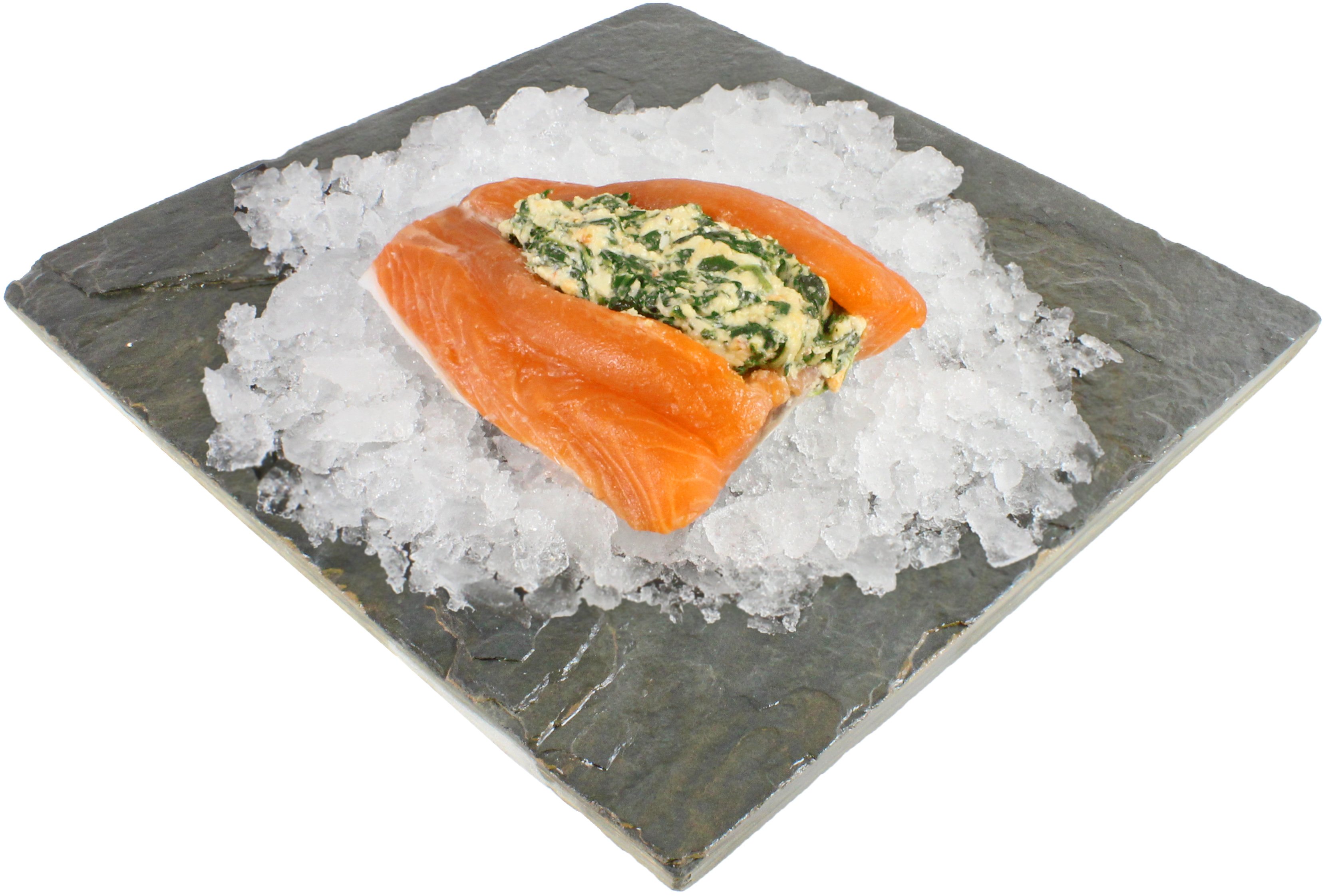 Central Market Stuffed Salmon Rockefeller - Shop Entrees & sides at H-E-B