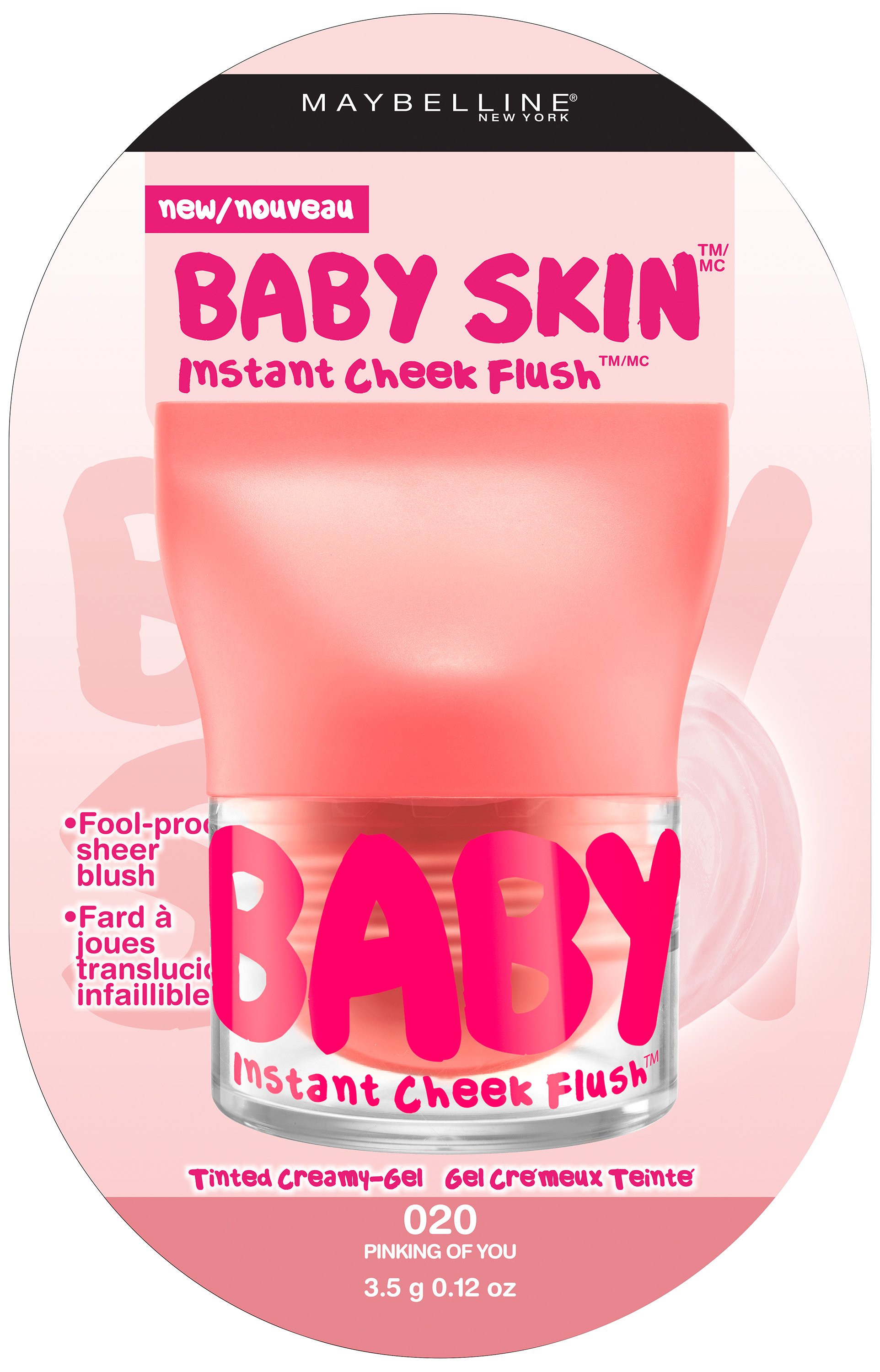 Maybelline Baby Skin Instant Cheek Flush, Pinking of You - Shop Blush ...