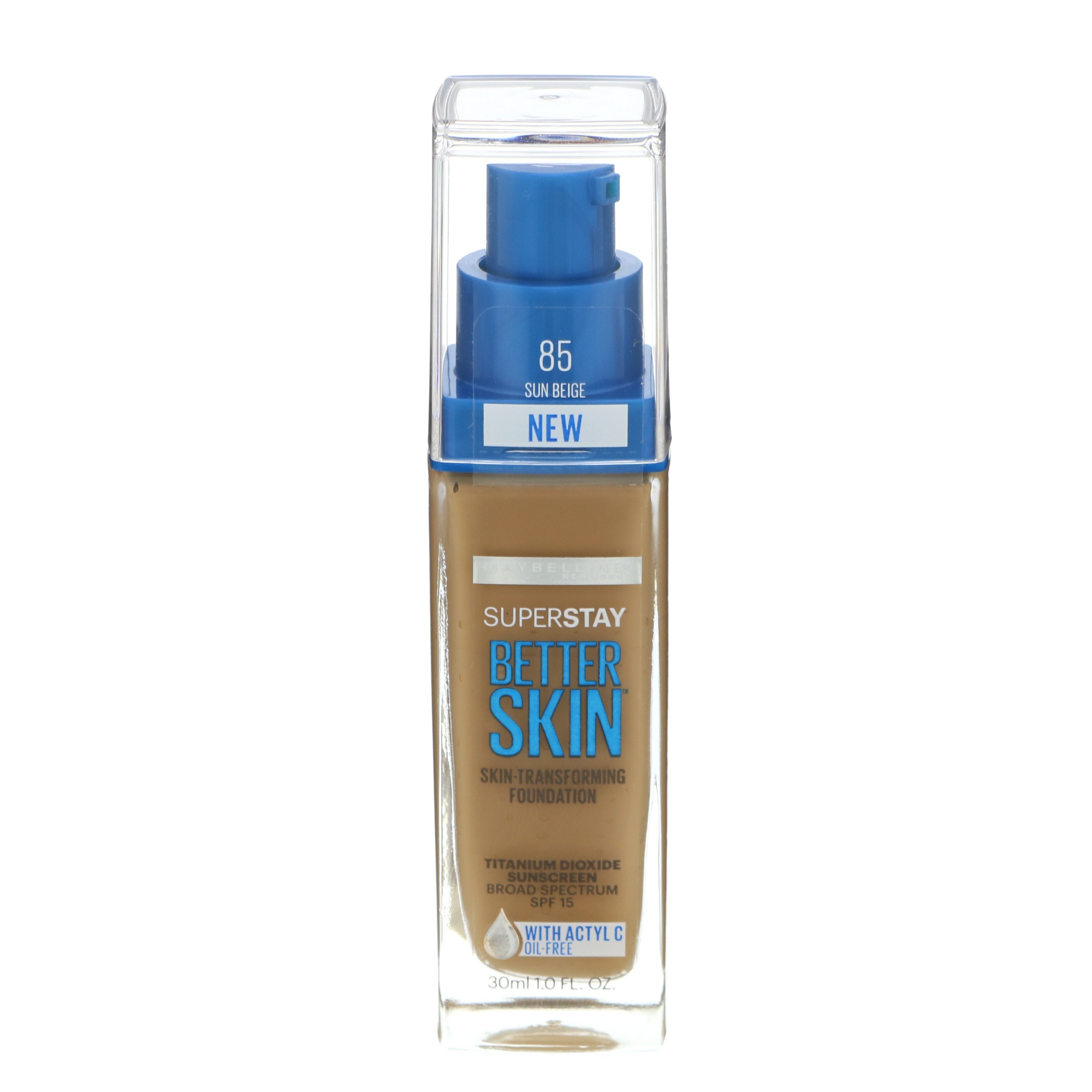 Maybelline Super Stay Better Skin Foundation, Sun Beige - Shop ...