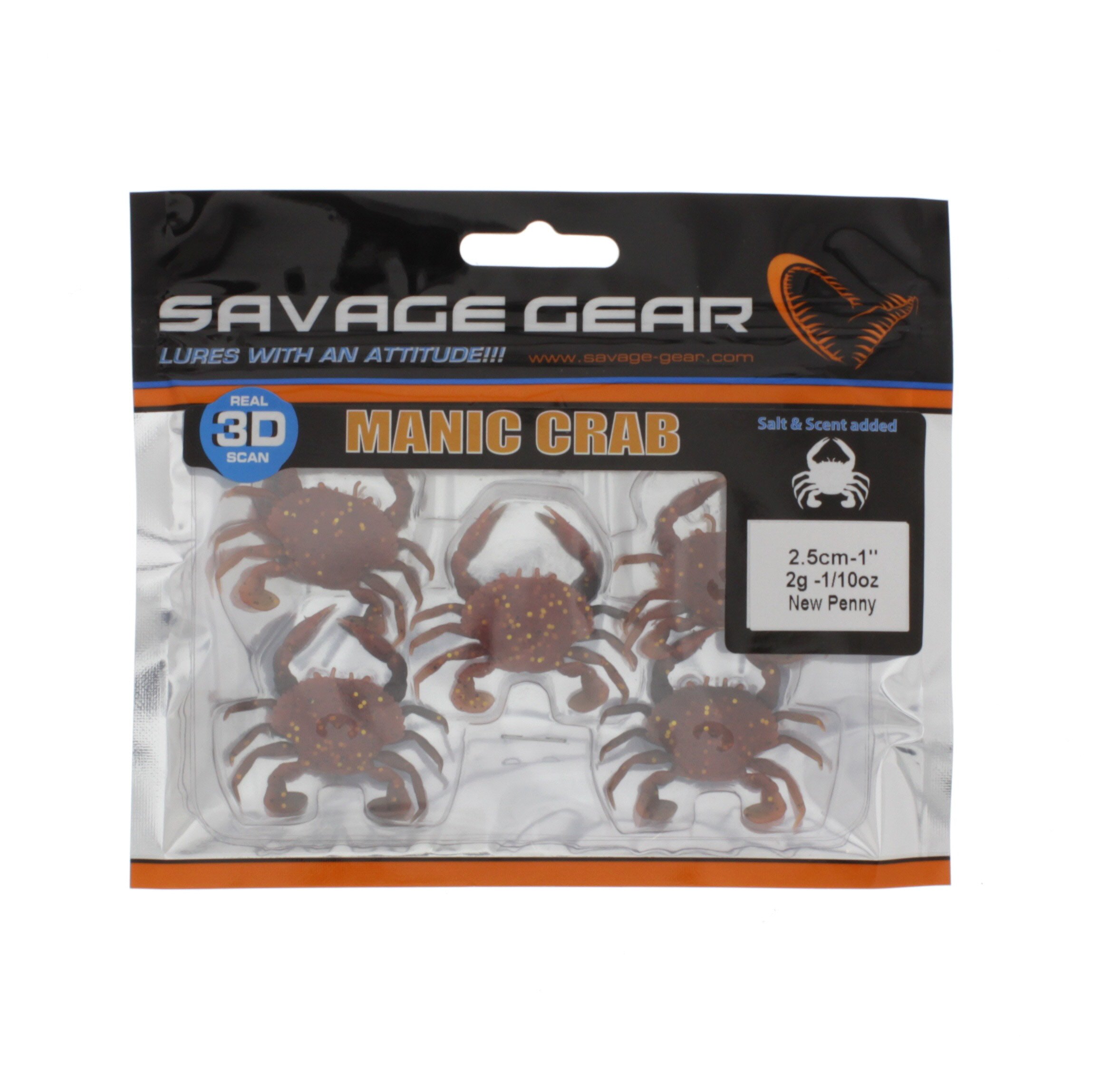 Savage Gear 3D Manic Crab 2.5" - Shop Fishing at H-E-B