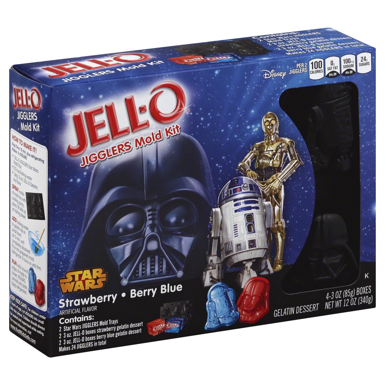 Jell-O Jigglers Star Wars Mold Kit - Shop Pudding & gelatin mix at H-E-B