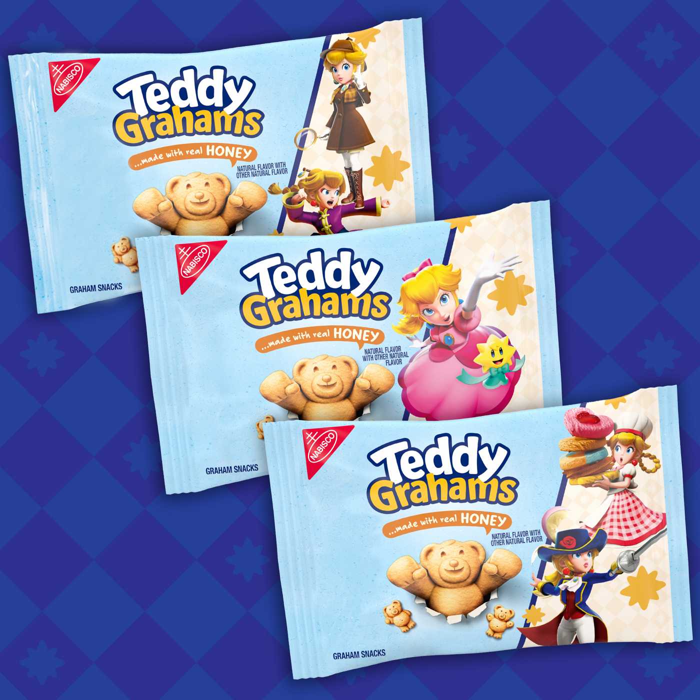 Teddy Grahams Honey Graham Snacks Snack Packs - Shop Cookies at H-E-B