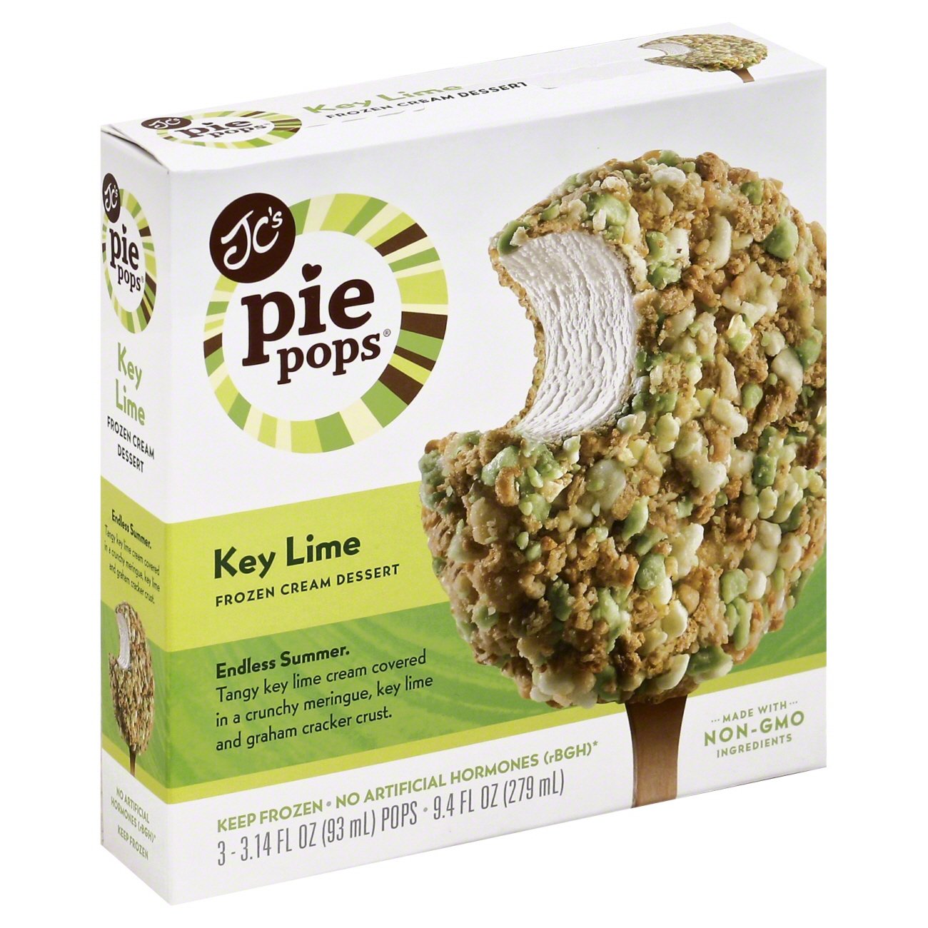 Jennifer Constantine Pie Pops Key Lime Frozen Cream Dessert - Shop Ice ...