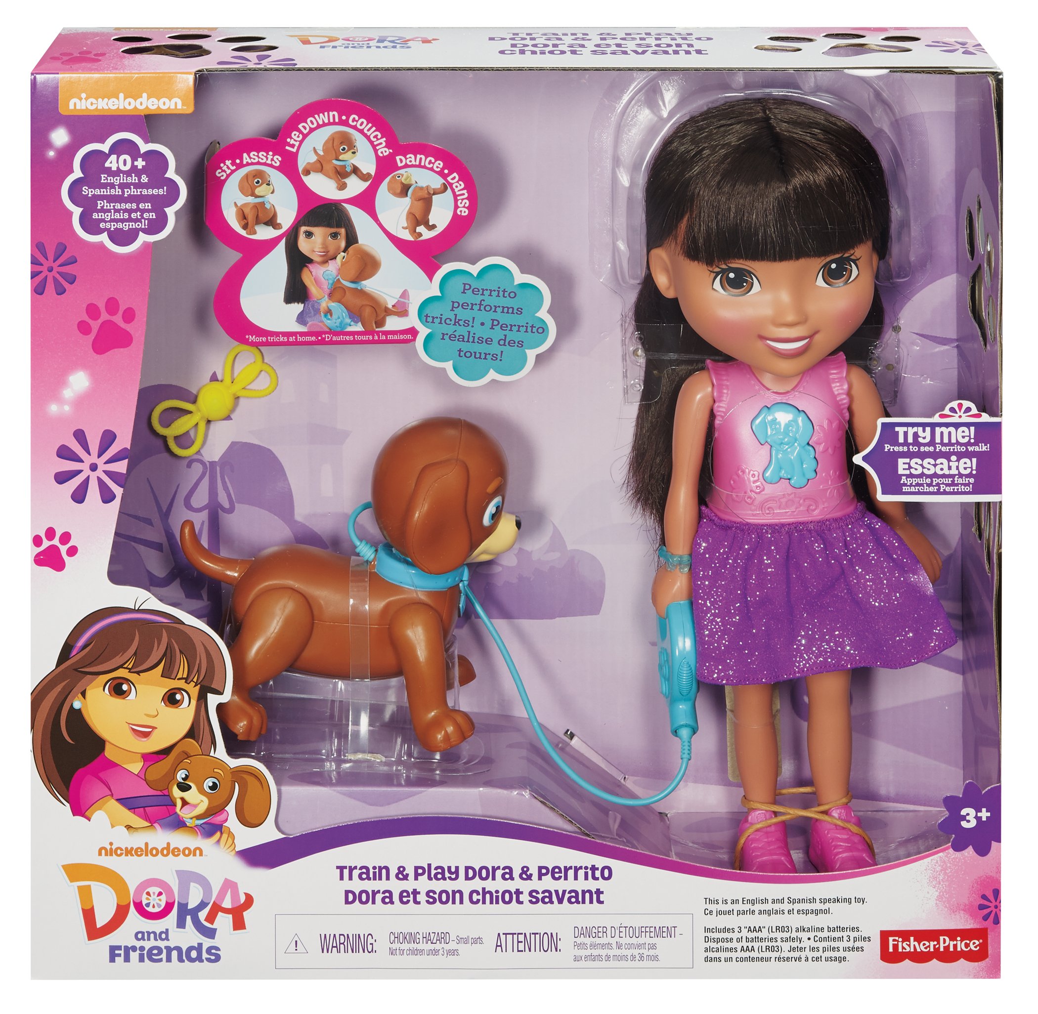 Fisher-Price Dora and Friends, Train & Play Dora and Perrito - Shop ...