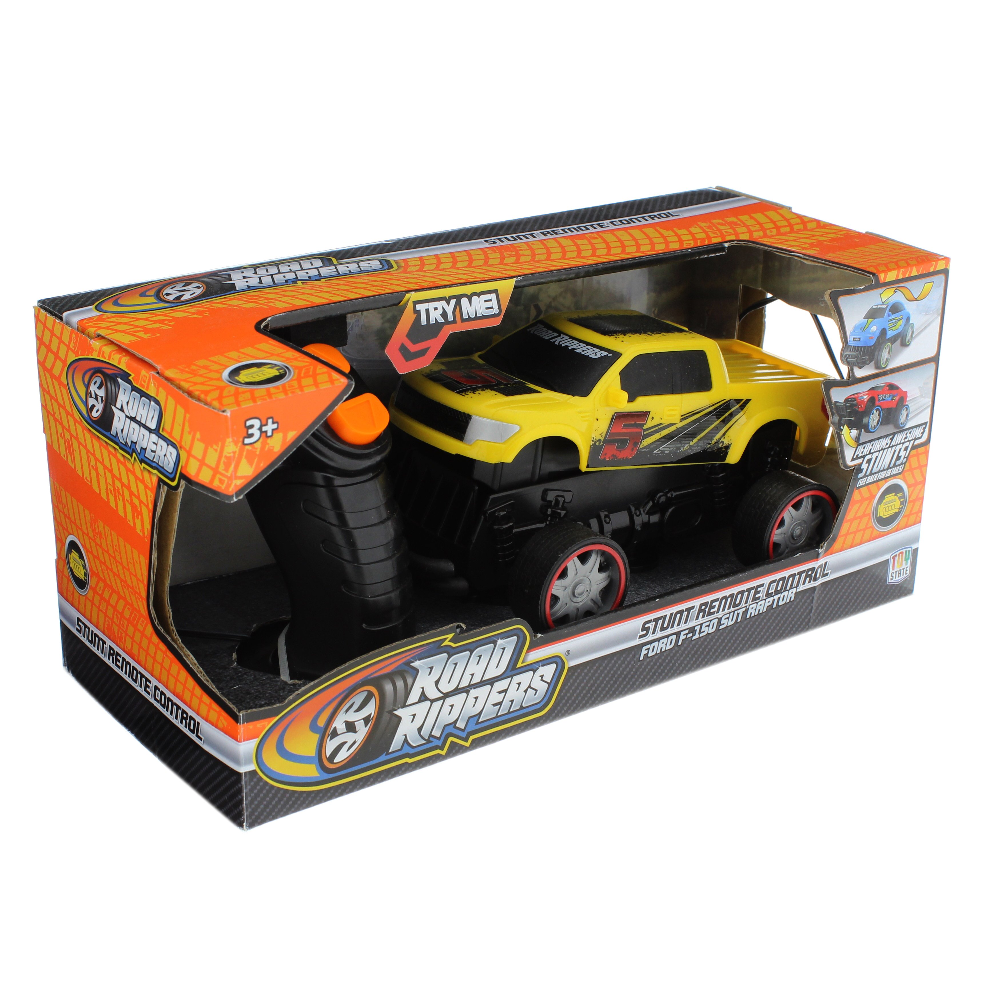 Toy State Road Rippers Stunt Remote Control Ford F-150 Raptor SVT ...
