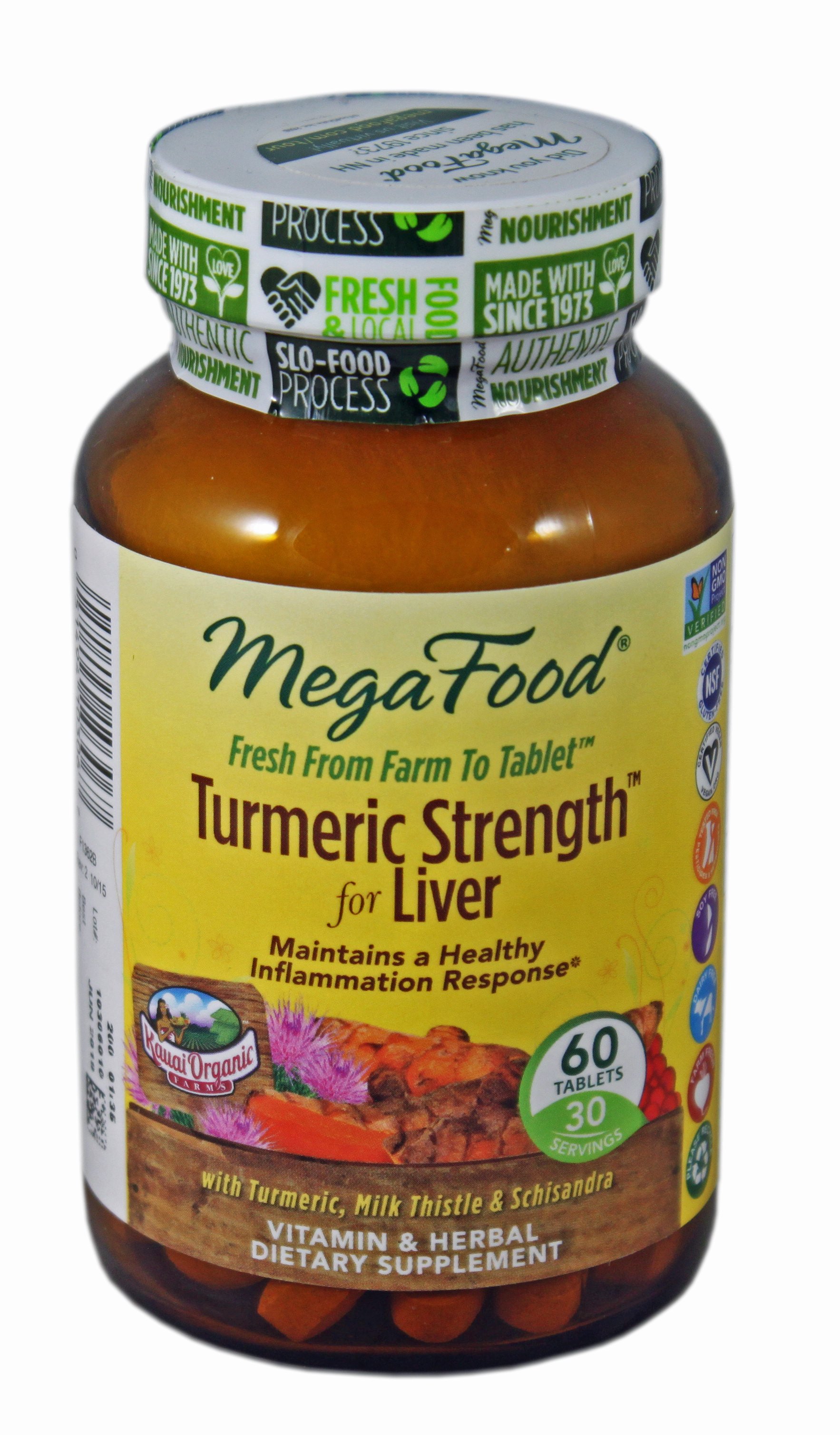 MEGAFOOD Turmeric Strength For Liver - Shop Herbs & Homeopathy at H-E-B
