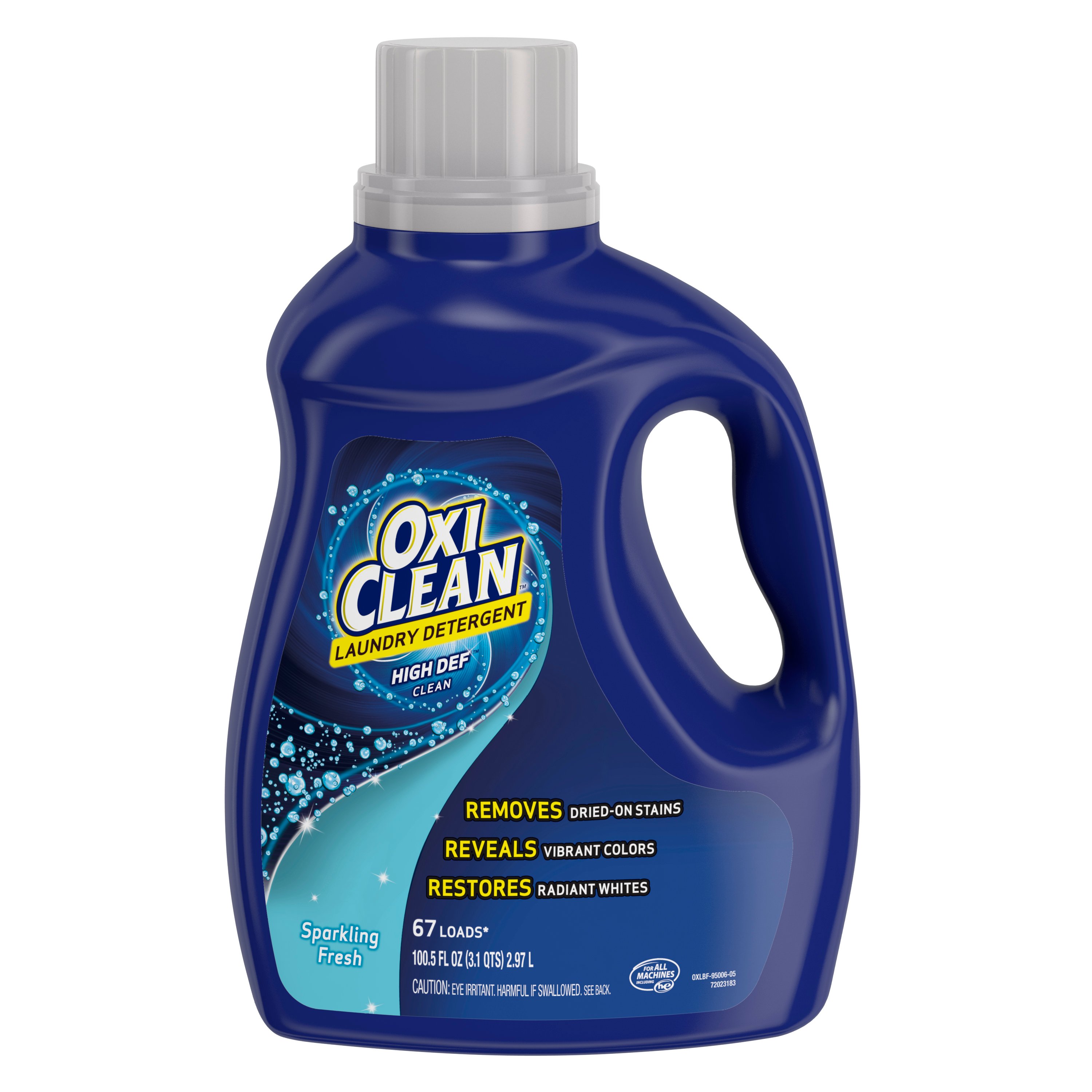 OxiClean Sparkling Fresh HE Liquid Laundry Detergent 67 Loads - Shop ...