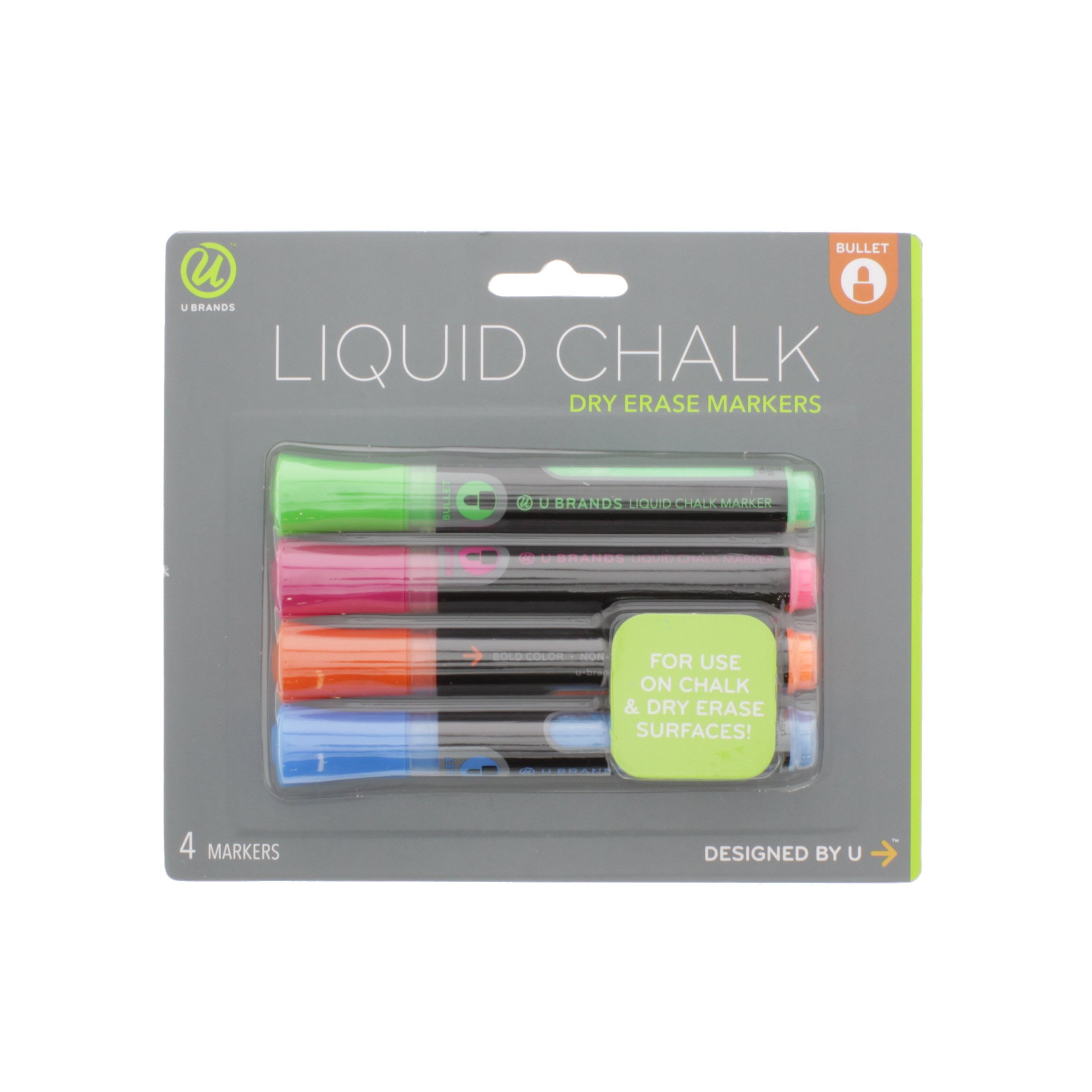 U Brands Assorted Liquid Chalk Markers - Shop Highlighters & dry-erase ...