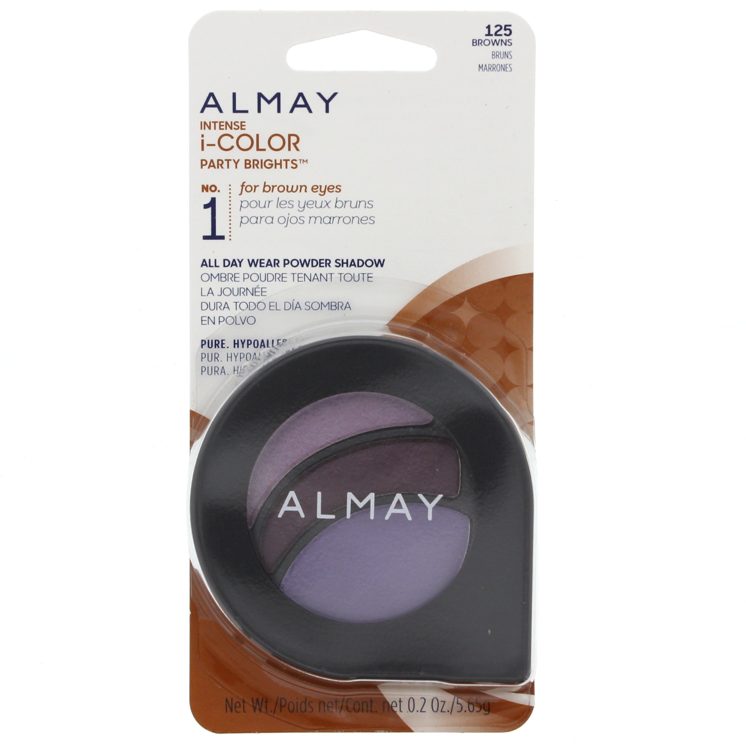 Almay Intense i-Color Eyeshadow, Party Brights for Brown Eyes - Shop ...