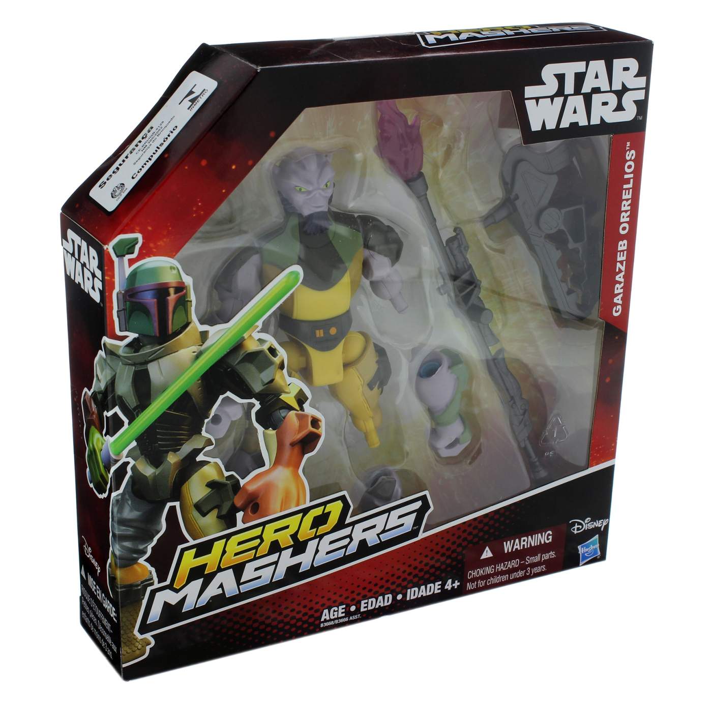 Hasbro Star Wars Hero Mashers Assorted Deluxe Figures, Characters May ...