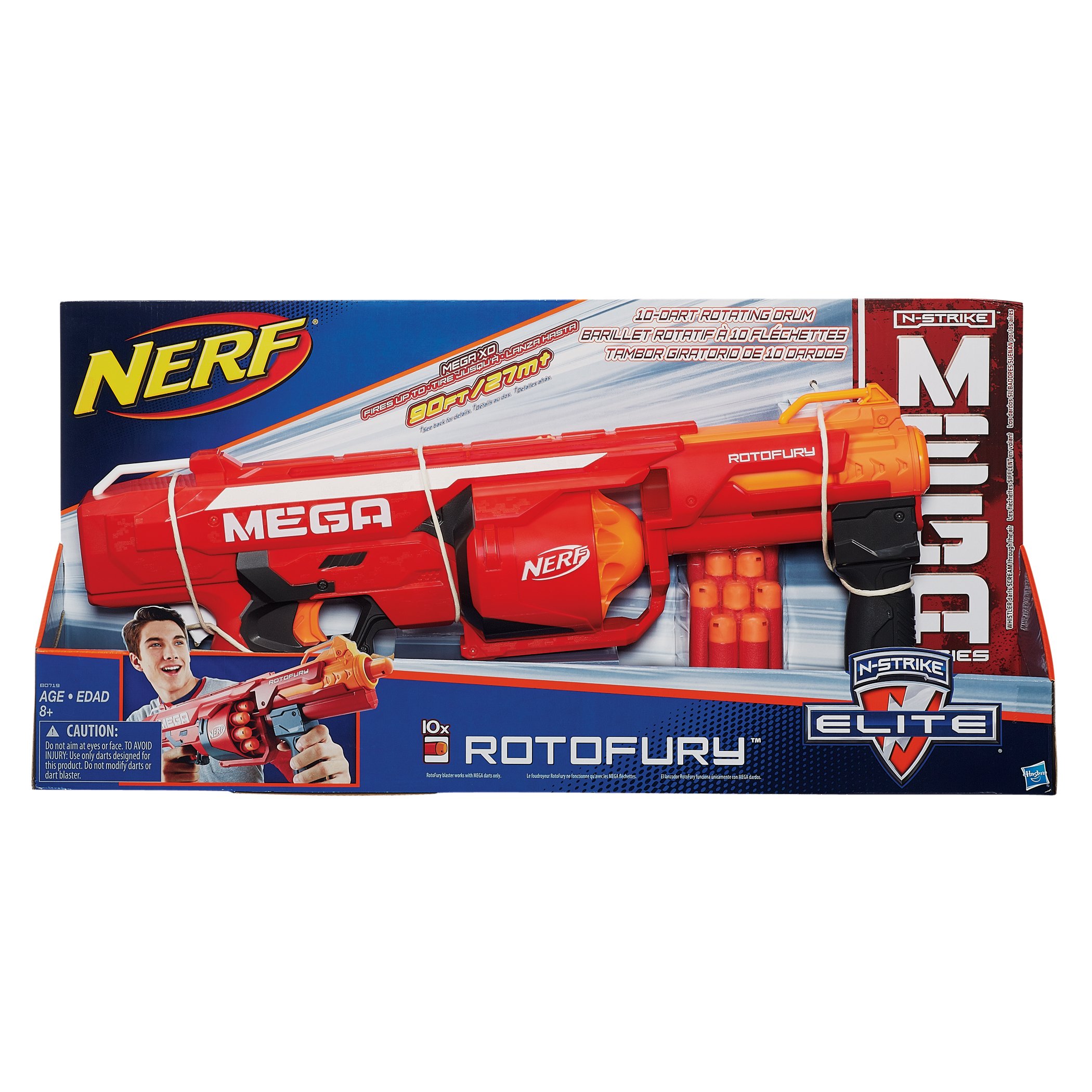 Nerf N-Strike Mega Rotofury - Shop Blasters at H-E-B
