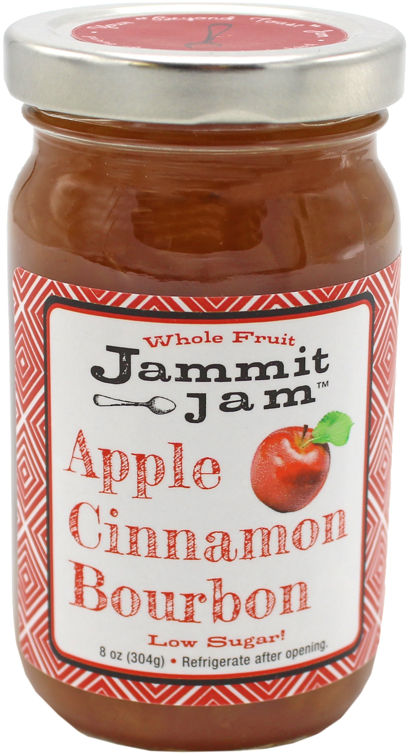 Jammit Jam Apple Cinnamon Bourbon Whole Fruit Spread - Shop Jelly & jam ...