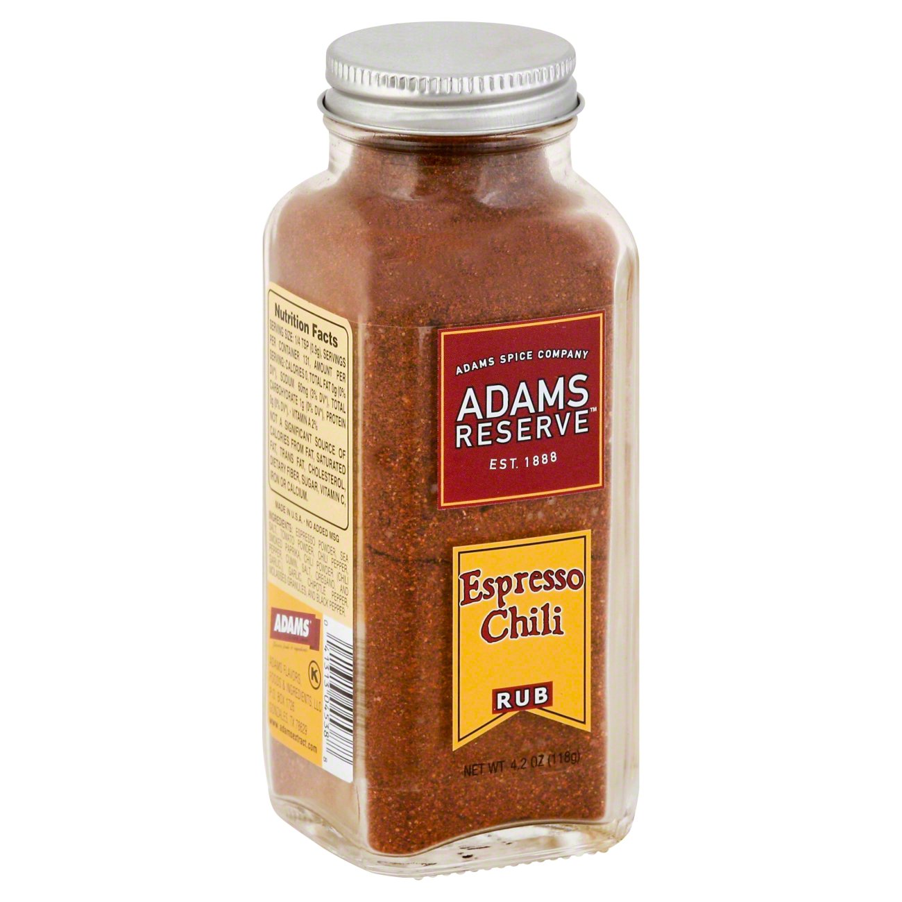 Adams Reserve Espresso Chili Rub - Shop Spice mixes at H-E-B