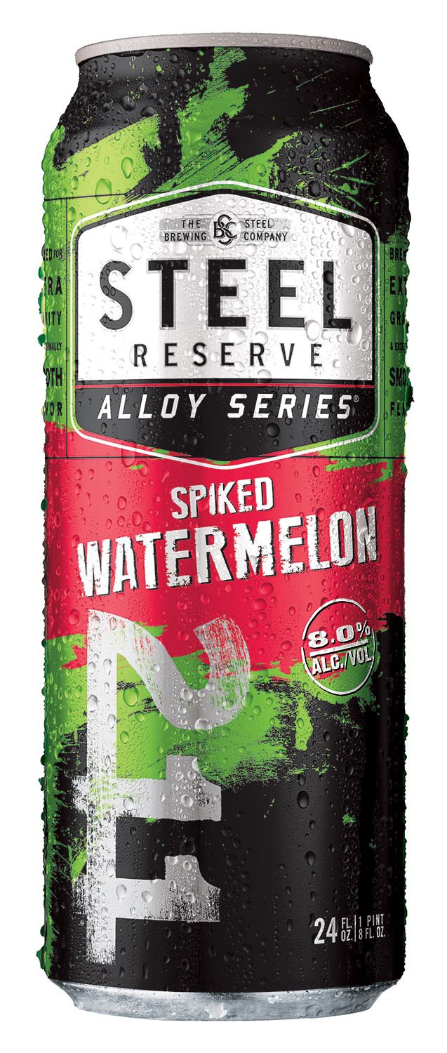 Steel Reserve Alloy Series Spiked Watermelon Can - Shop Malt Beverages & Coolers at H-E-B