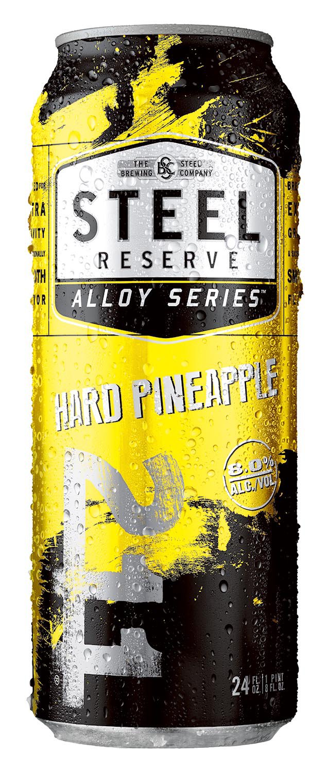 Steel Reserve Alloy Series Pineapple Can - Shop Malt Beverages & Coolers at H-E-B