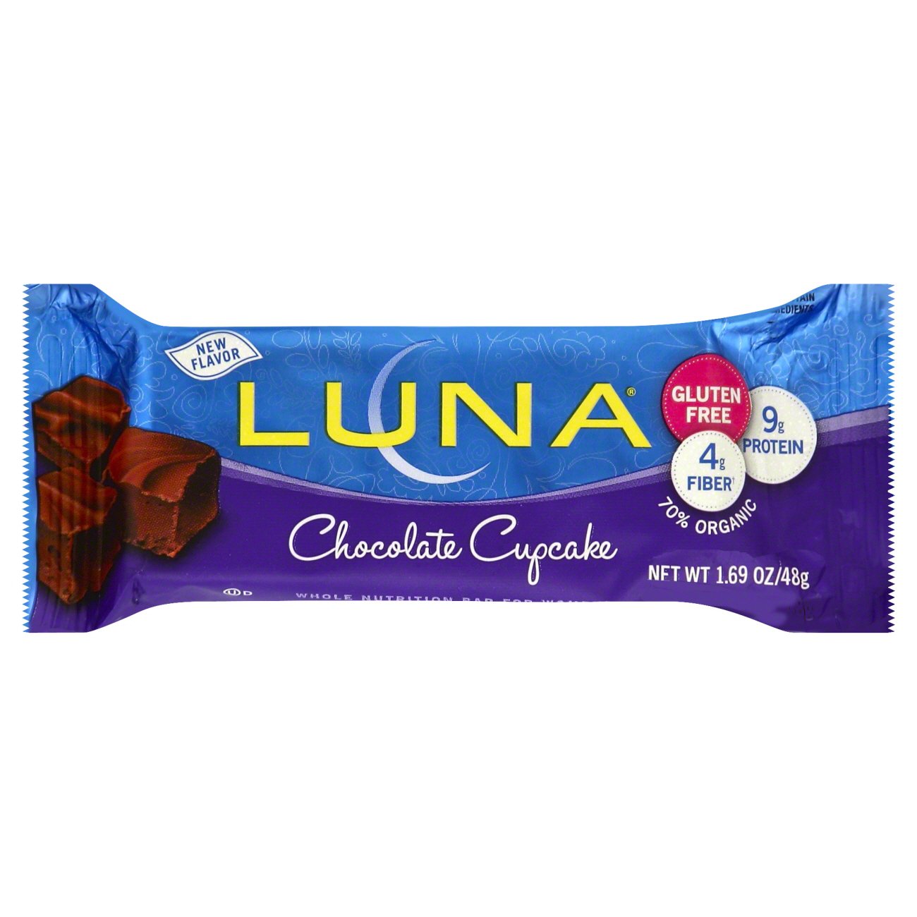 Luna Chocolate Cupcake - Shop Granola & snack bars at H-E-B