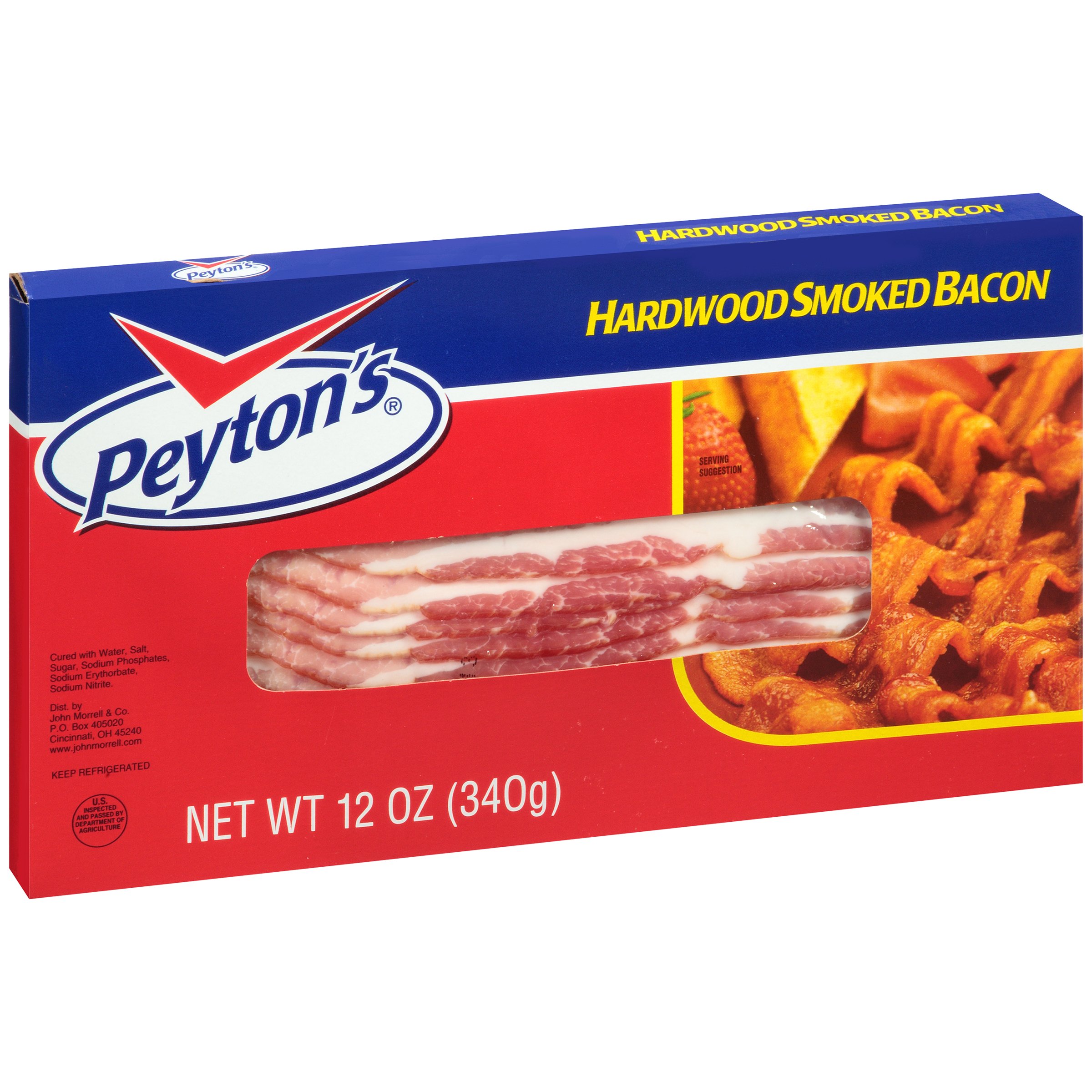 Peyton's Hardwood Smoked Bacon - Shop Bacon at H-E-B