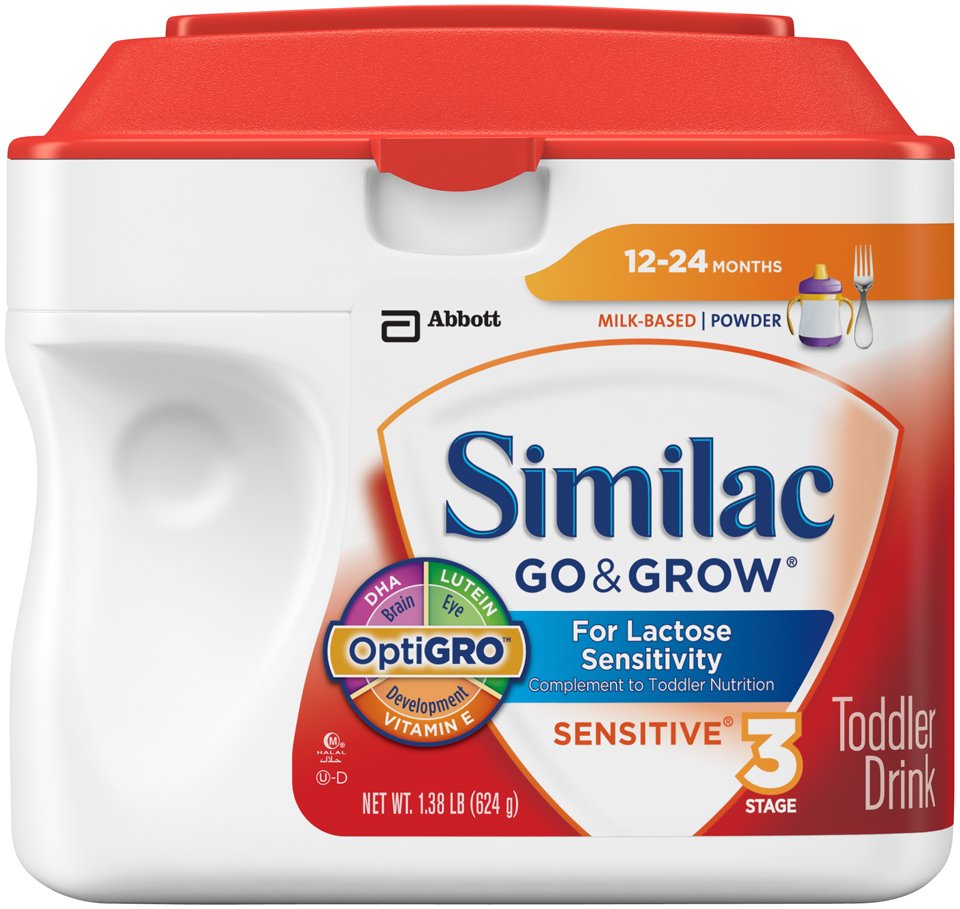 Similac Go & Grow Milk-Based Powder Toddler Drink - Sensitive - Shop ...