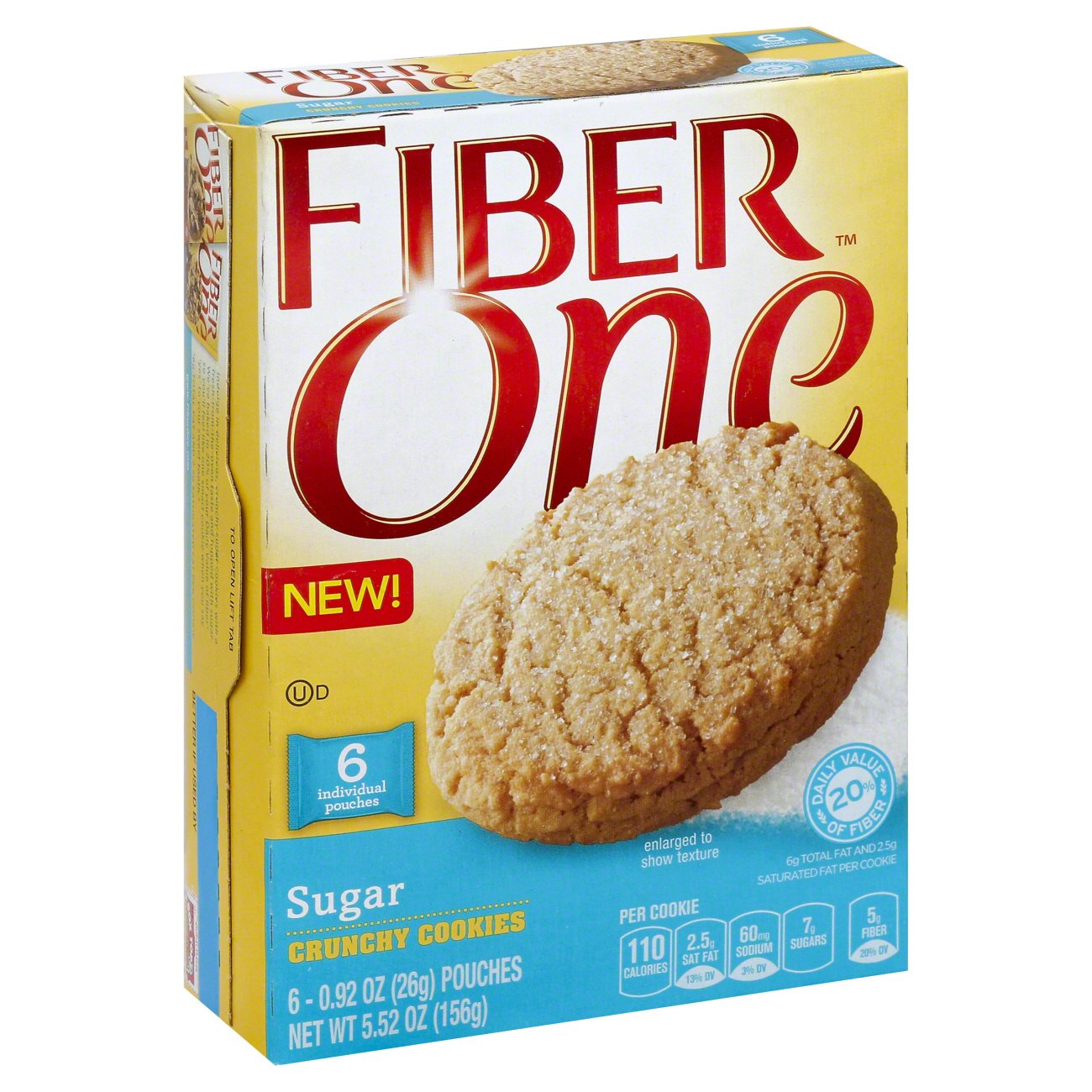Fiber One Sugar Crunchy Cookies - Shop Cookies at H-E-B