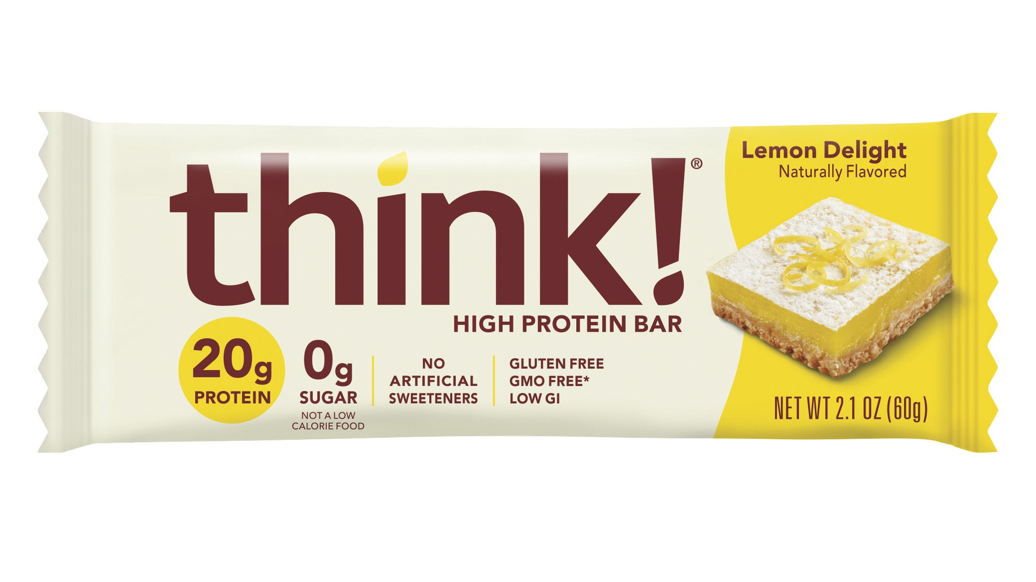 think! 20g Protein Bar - Lemon Delight - Shop Granola & snack bars at H-E-B