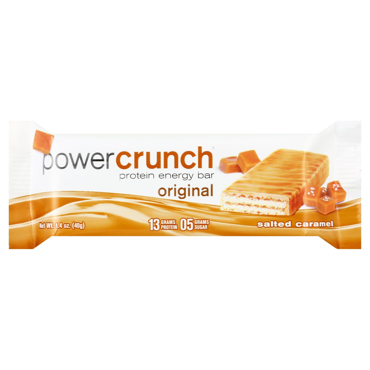 Power Crunch 13g Protein Energy Bar - Salted Caramel - Shop Granola ...