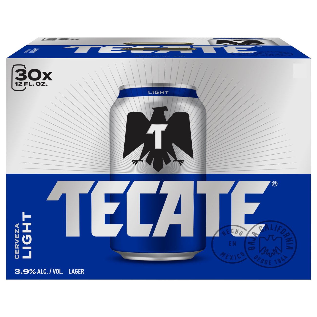 Tecate Light Beer 12 oz Cans - Shop Beer at H-E-B