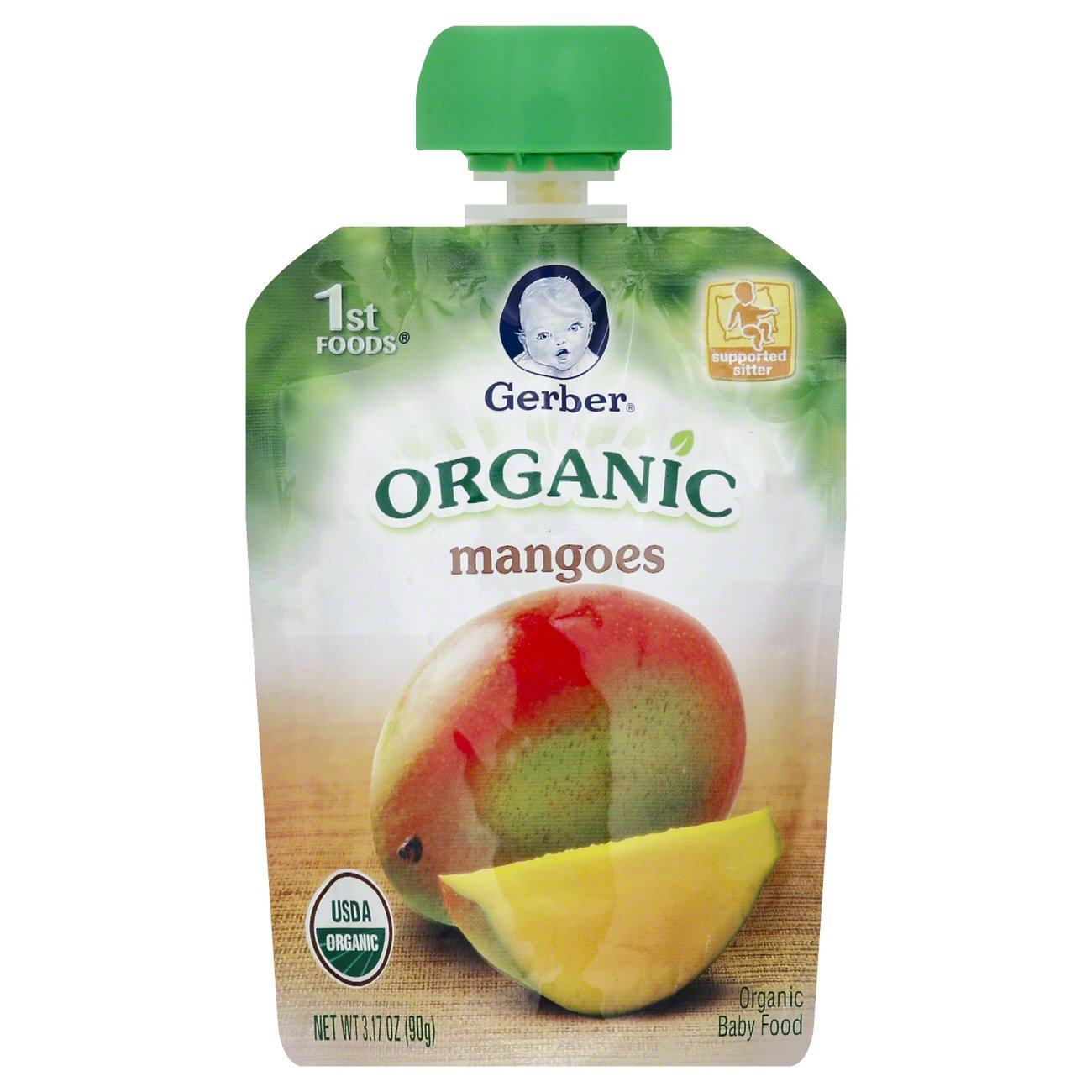 Gerber 1st Foods Organic Mangoes - Shop Baby food at H-E-B