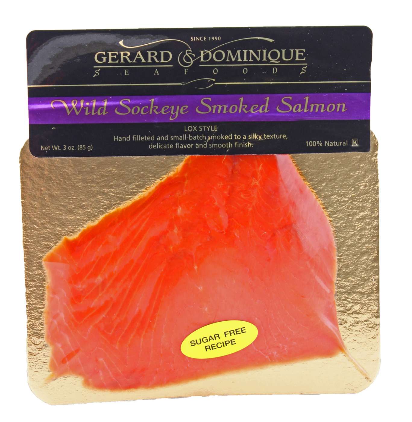Gerard & Dominique Seafoods Wild Sockeye Smoked Salmon - Shop Meat at H-E-B