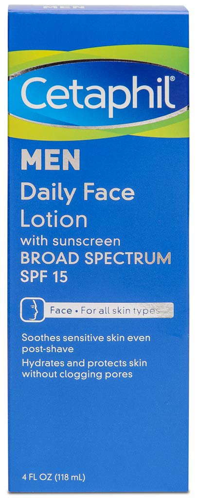 Cetaphil Men, Daily Face Lotion with Broad Spectrum SPF 15 - Shop ...
