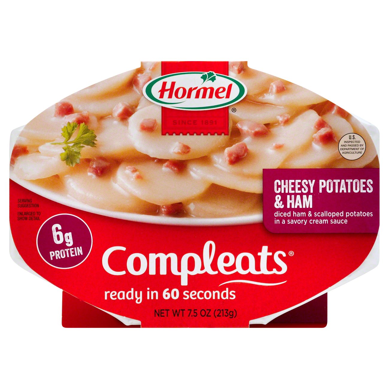 Hormel Compleats Cheesy Potatoes and Ham - Shop Pantry Meals at H-E-B