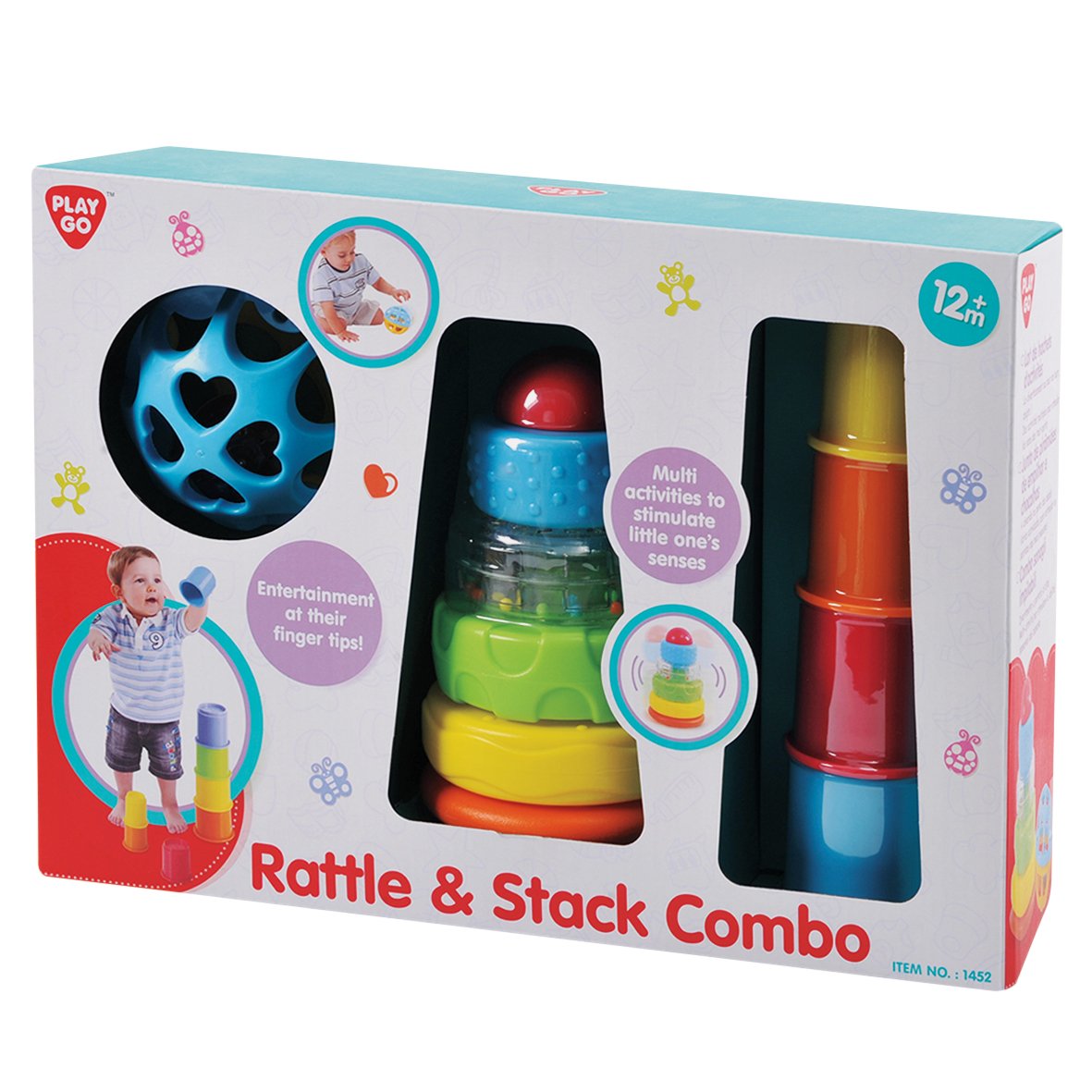 PlayGo Rattle and Stack Combo - Shop Toys at H-E-B