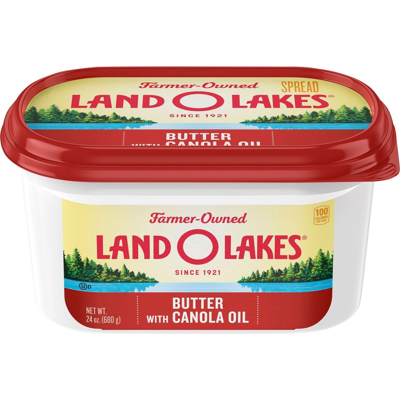 Land O Lakes Butter with Canola Oil - Shop Butter & margarine at H-E-B