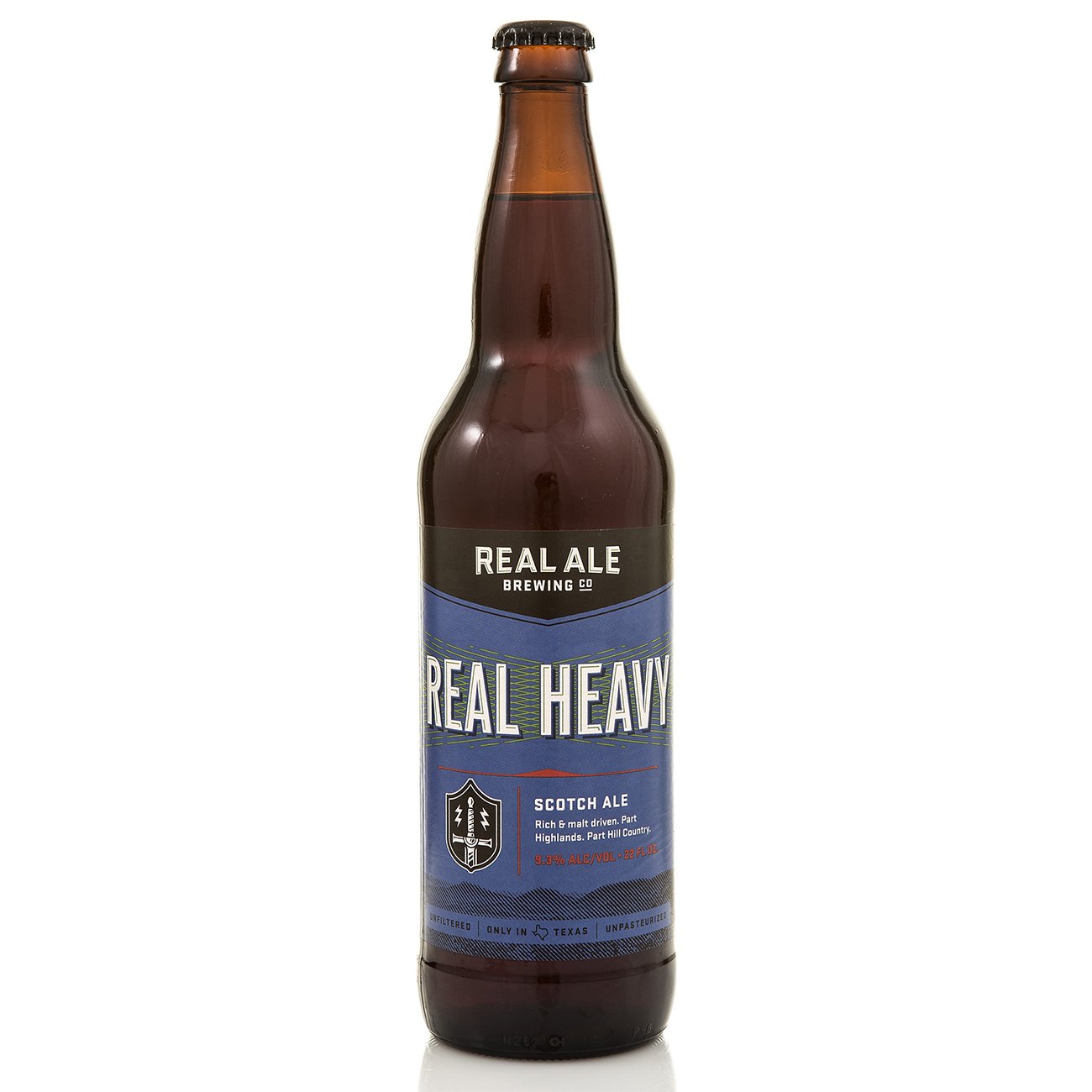 Real Ale Real Heavy Scotch Ale Craft Beer Bottle - Shop Beer at H-E-B