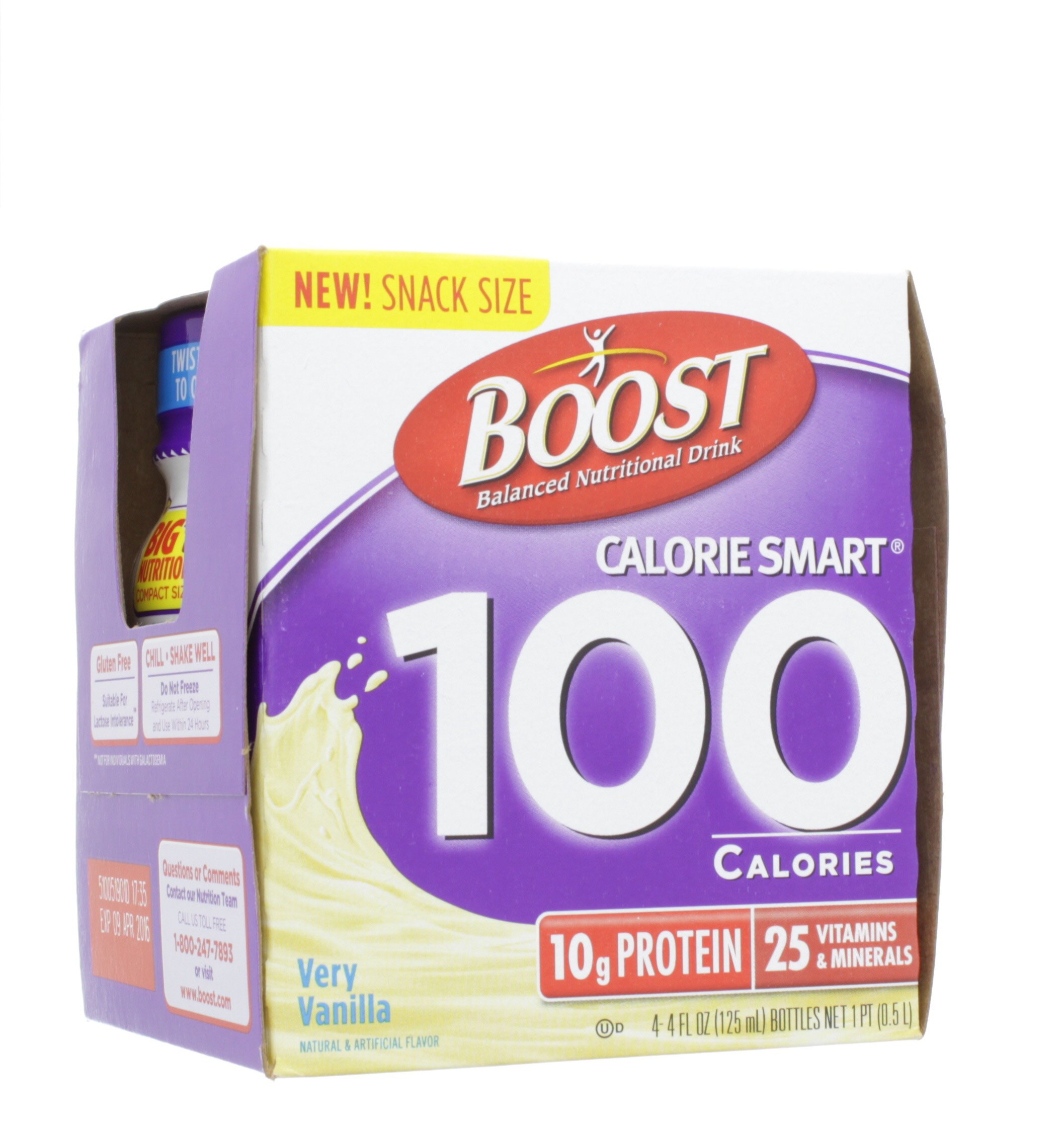 Boost Calorie Smart 100 Calories, Very Vanilla - Shop Diet & fitness at ...