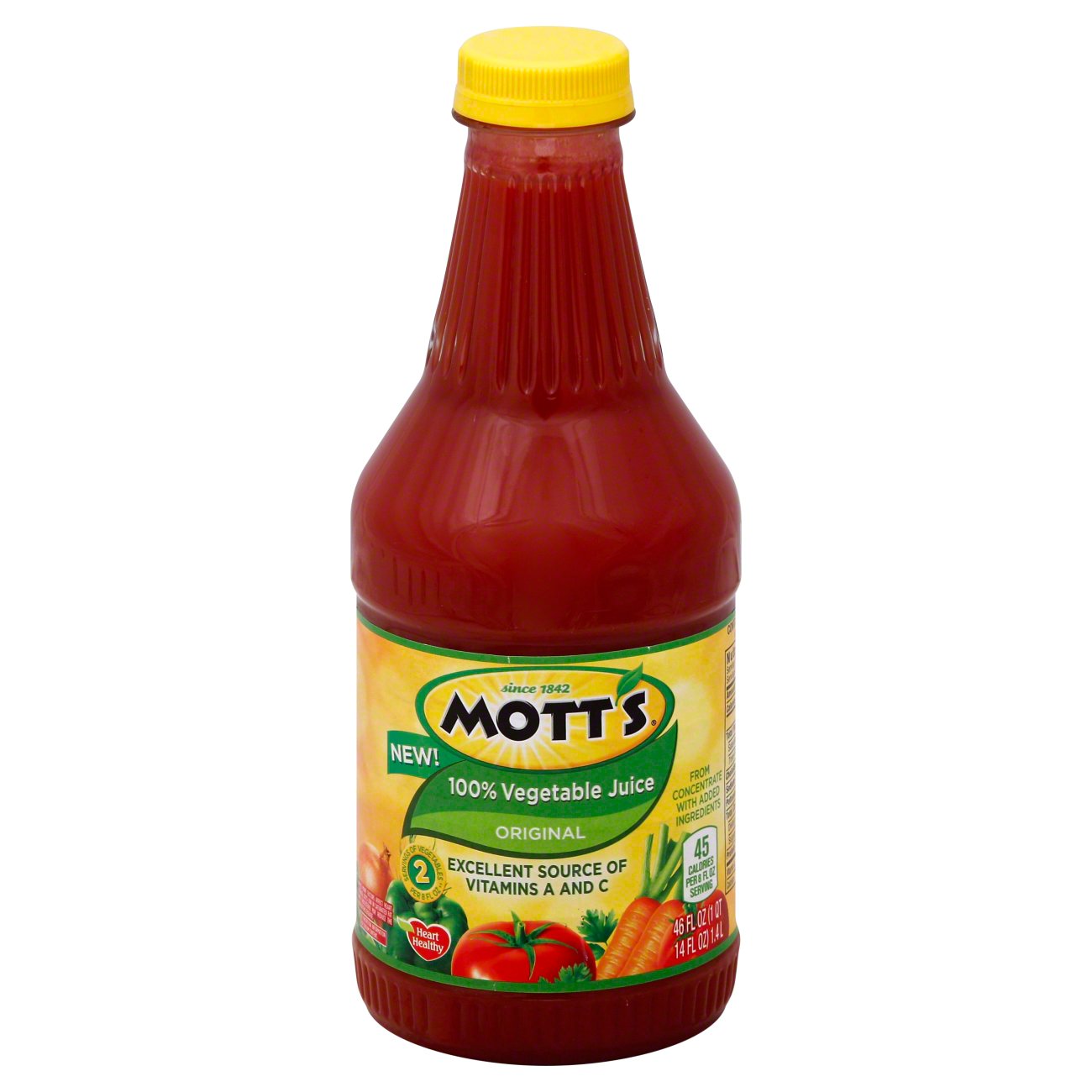 Mott's Original 100% Vegetable Juice - Shop Juice at H-E-B