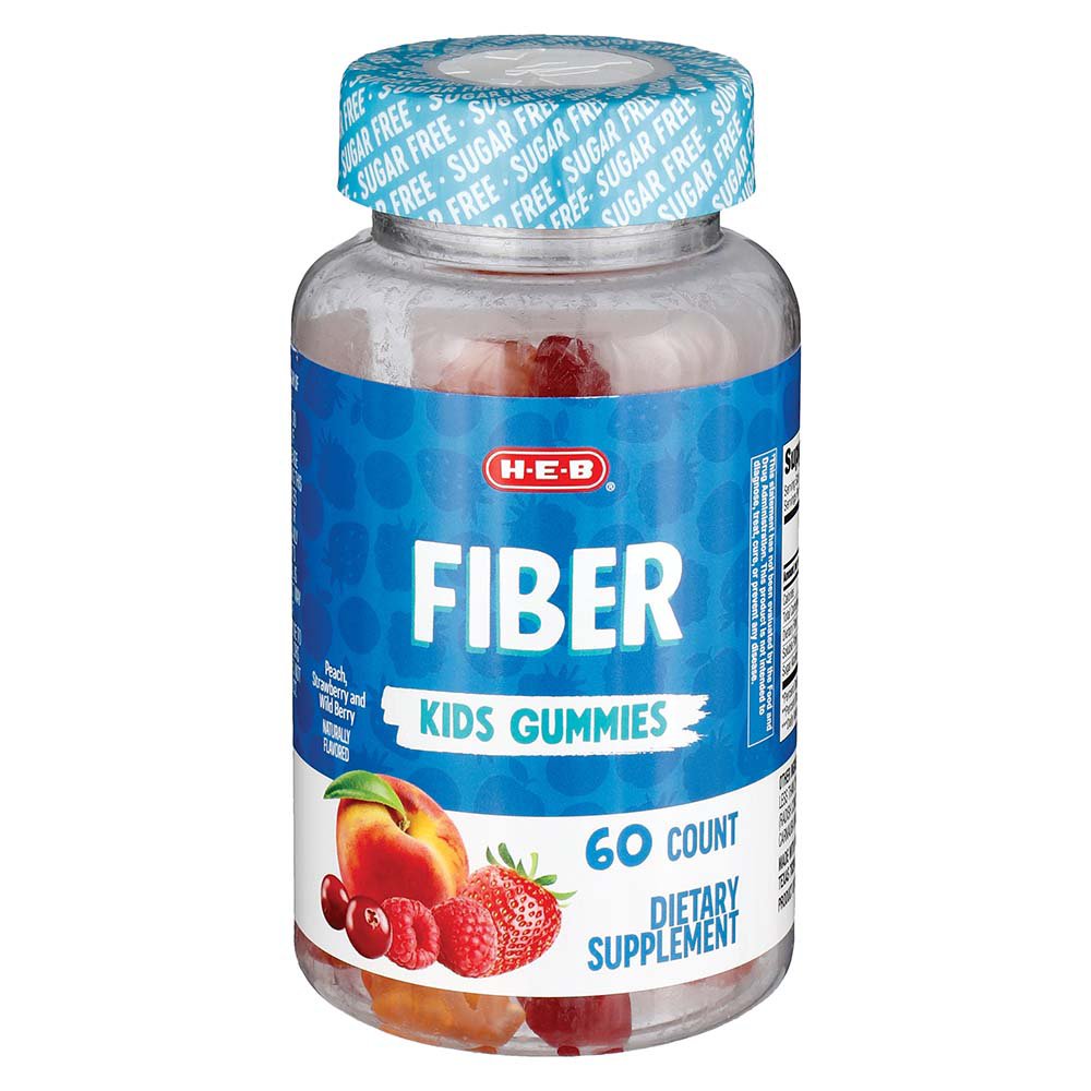 H-E-B Kids Fiber Gummies - Shop Digestion & nausea at H-E-B